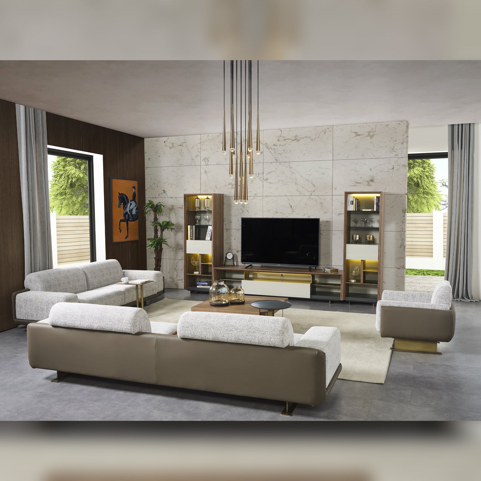 Shop Pietra Kristal Set | ebarza Modern Furniture in Abu Dhabi & Dubai
