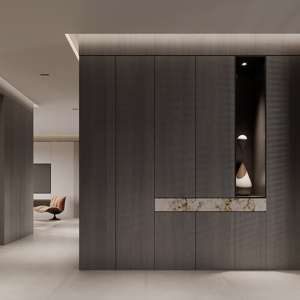 WPC Wall Panel 122x320cm Manhattan Gray Oak H | ebarza