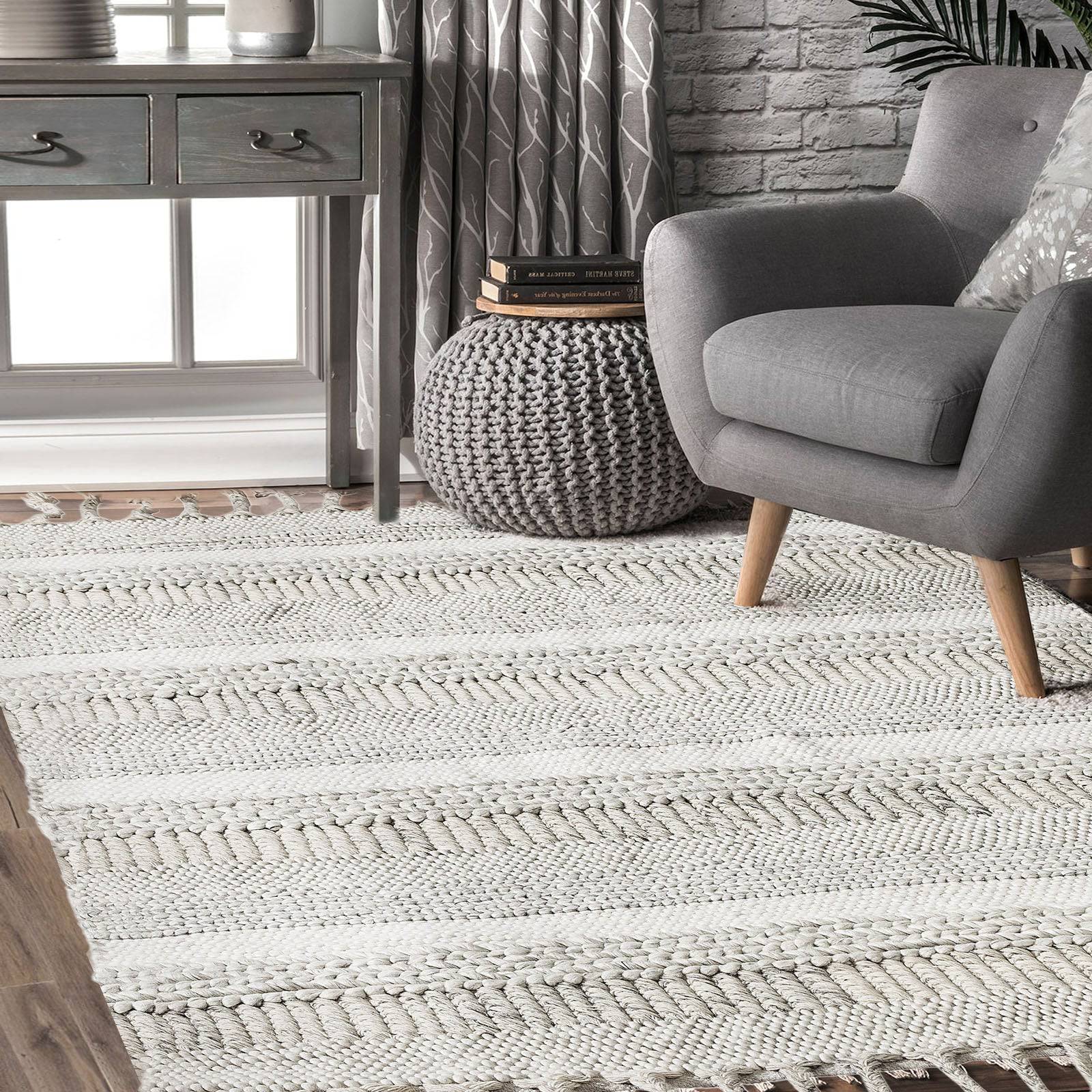 Buy 230X160 Cm Florida Handmade Wool Rug Fda-04-M | ebarza Modern ...