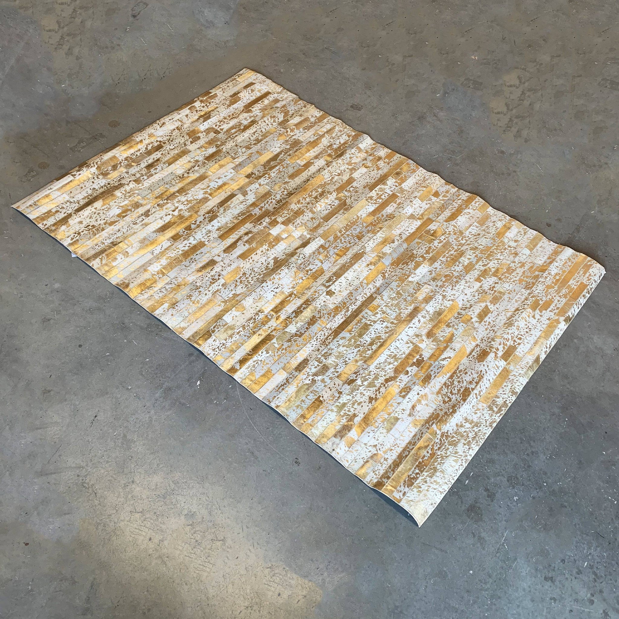 Buy 230X160 Cm Handmade Rug Metalichidesubway-G-L | ebarza Modern ...