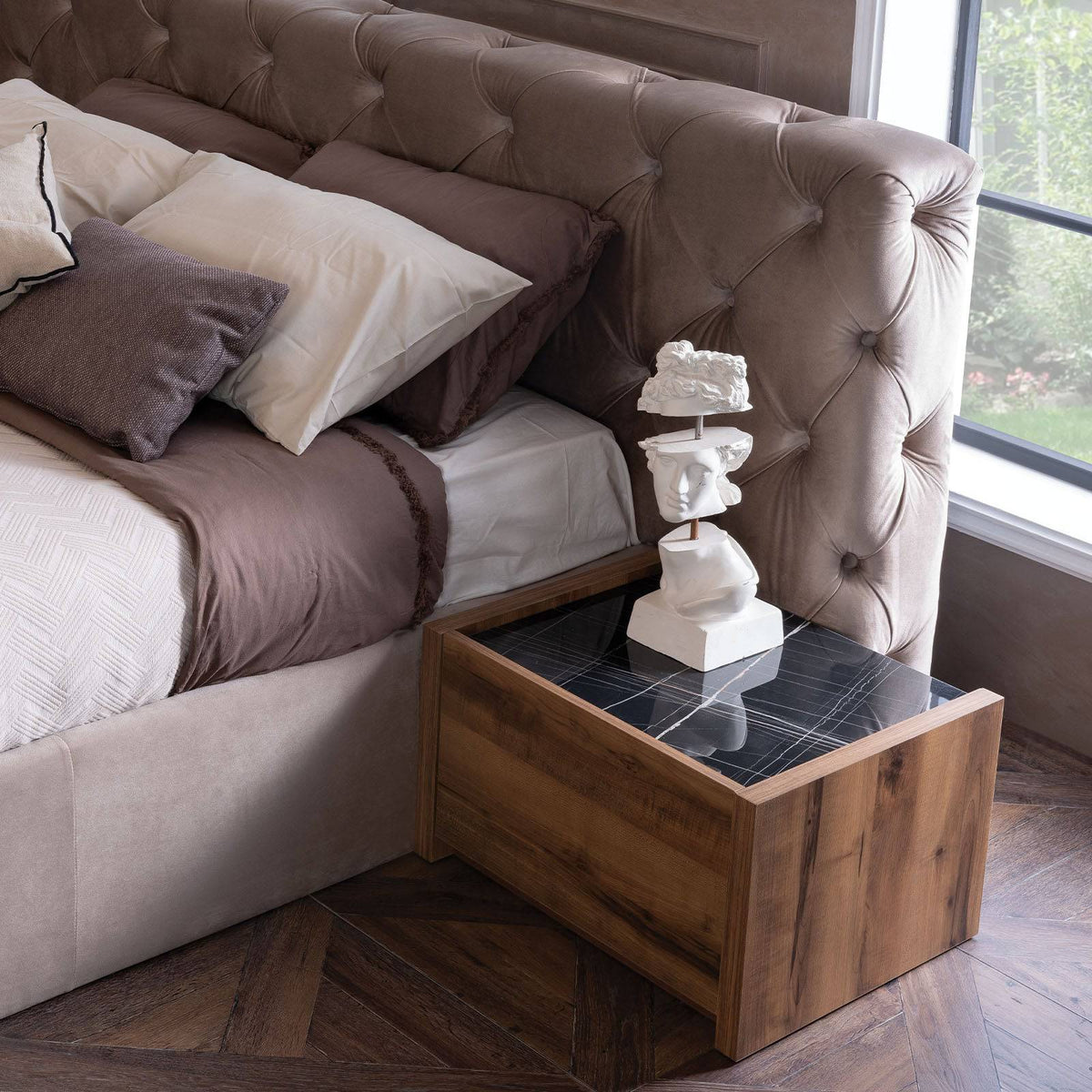 2X Bianca Bedside Tables (Meena Side Table) Bianca-2Side