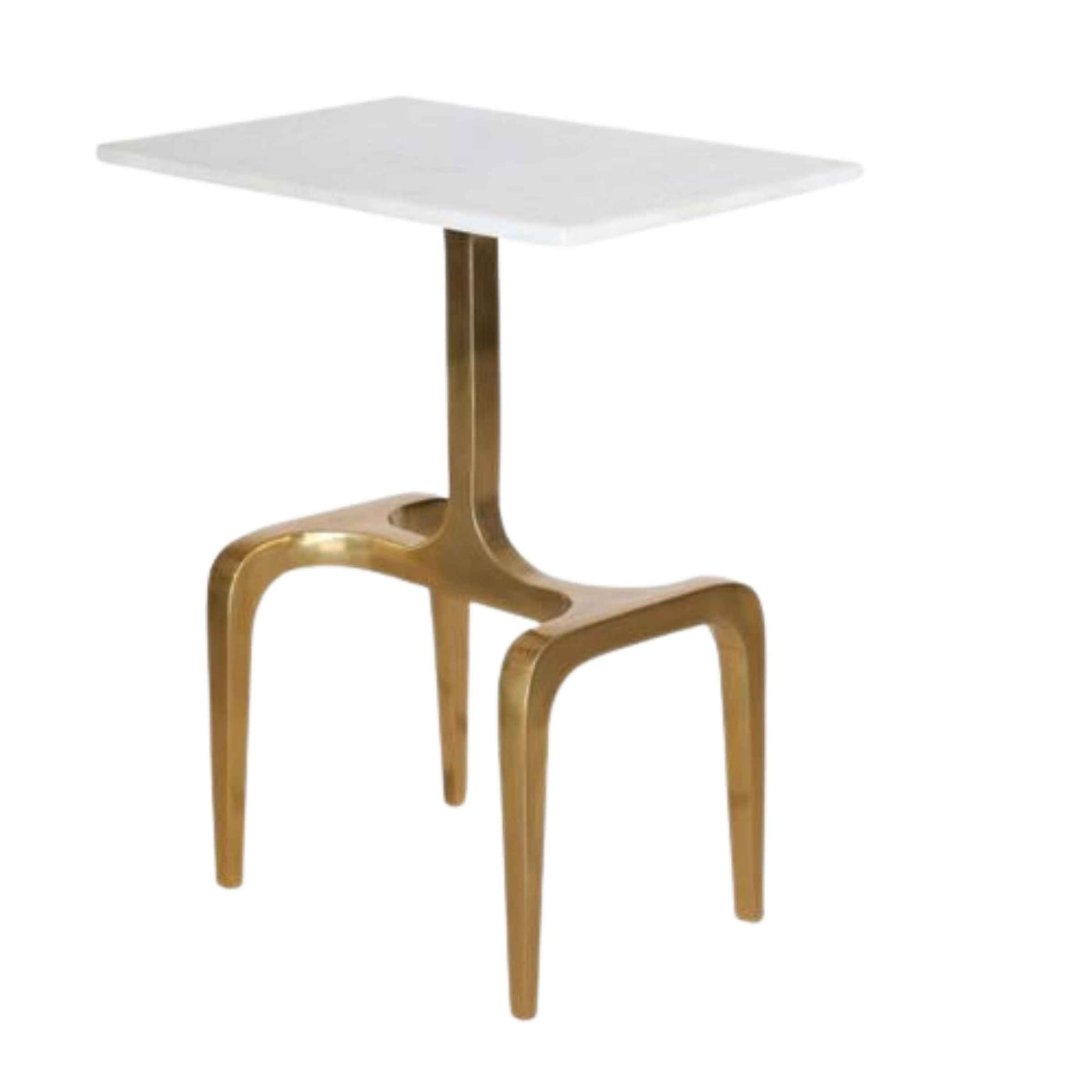 Pedro Gold Aluminum Side table CT8488-45-G