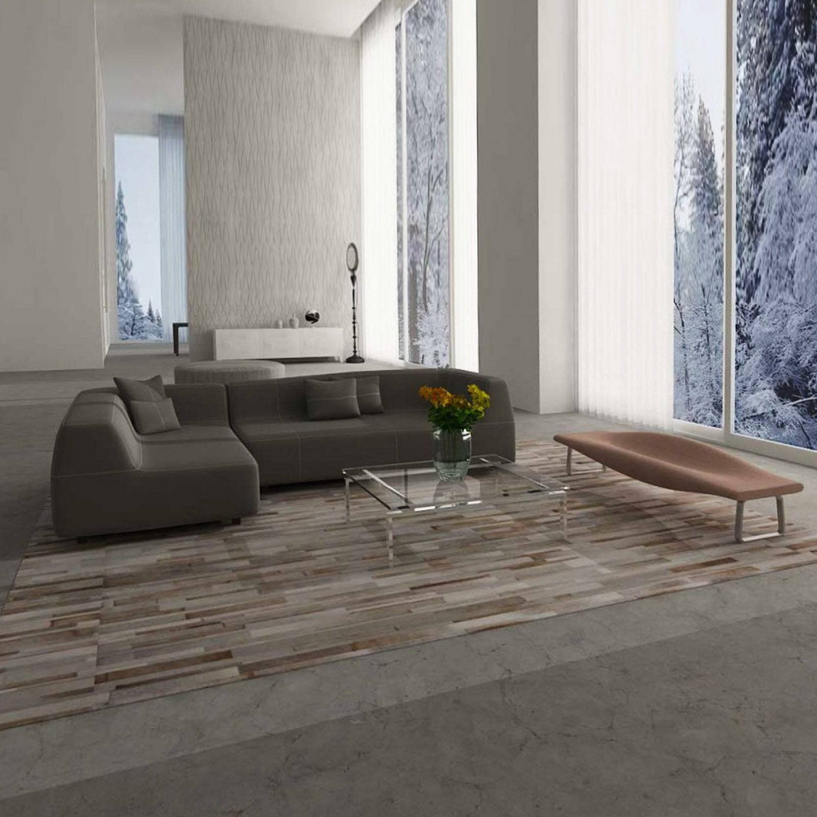 450X300 Cm Corbit Handmade Rug Corbit-Co-15-Grand-Brown