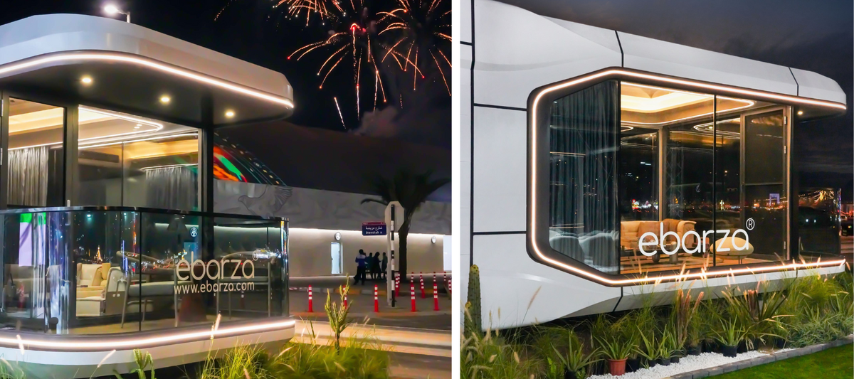 ebarza Future Capsule Home in UAE