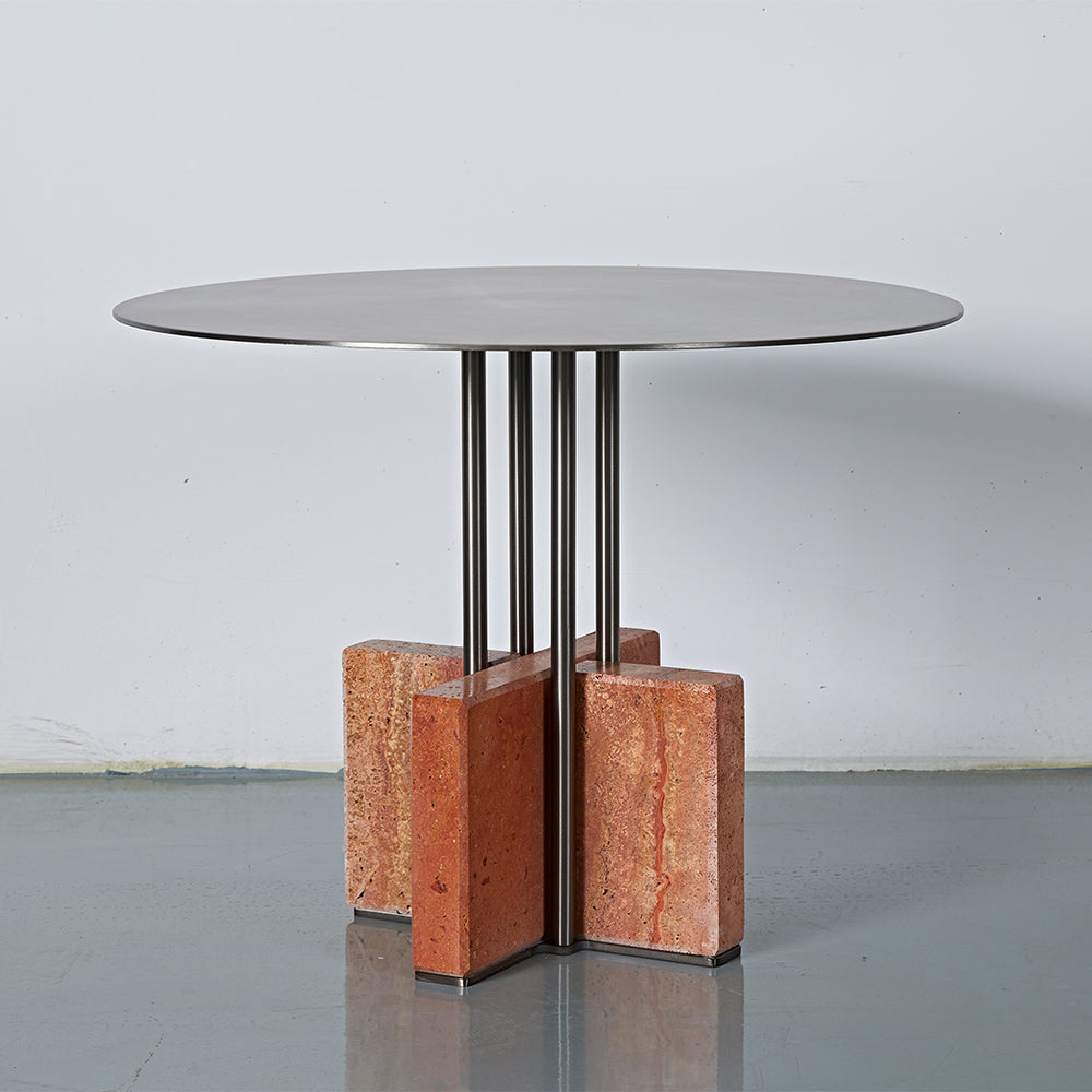 Buy Elysian Travertine Coffee Table JA043-B | ebarza Modern Furniture in Abu Dhabi & Dubai