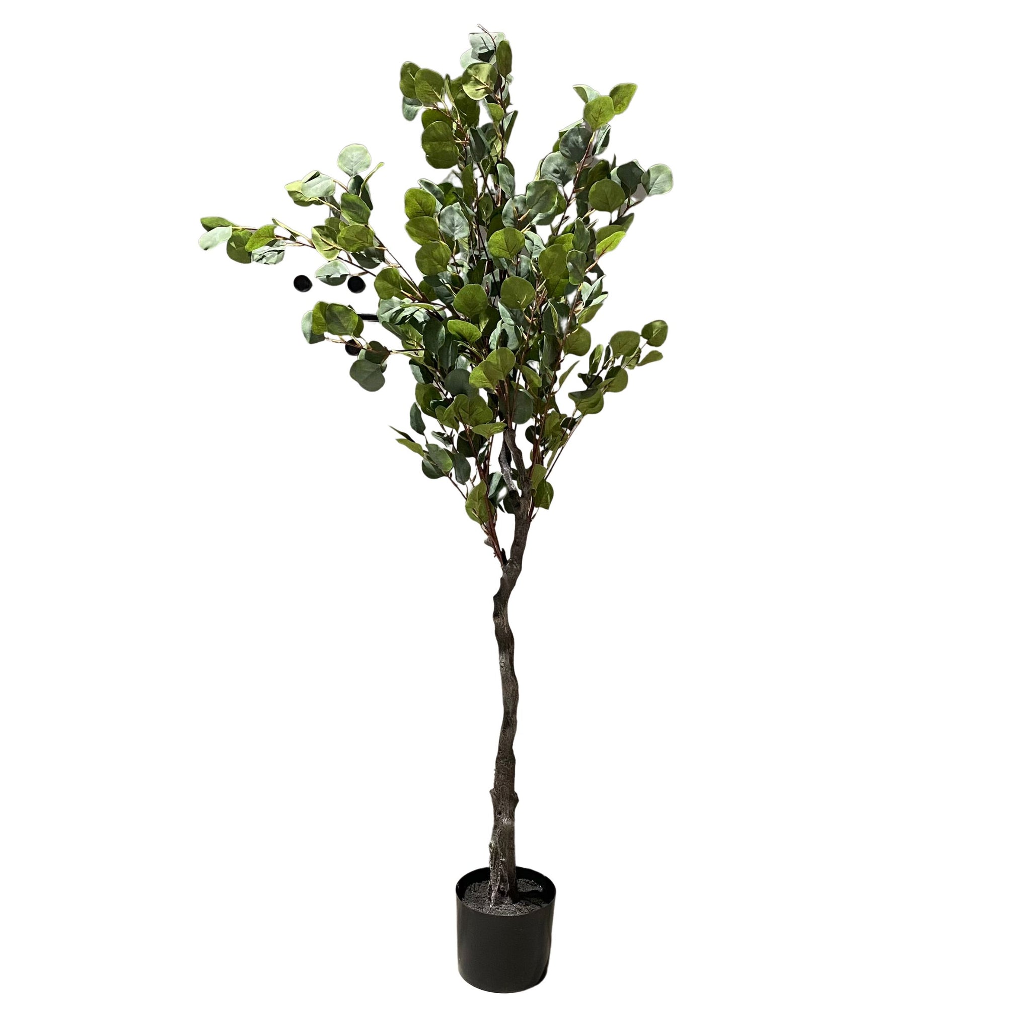 Buy Handmade Decorative Artificial Eucalyptus With Plastic Pot N37422 ...