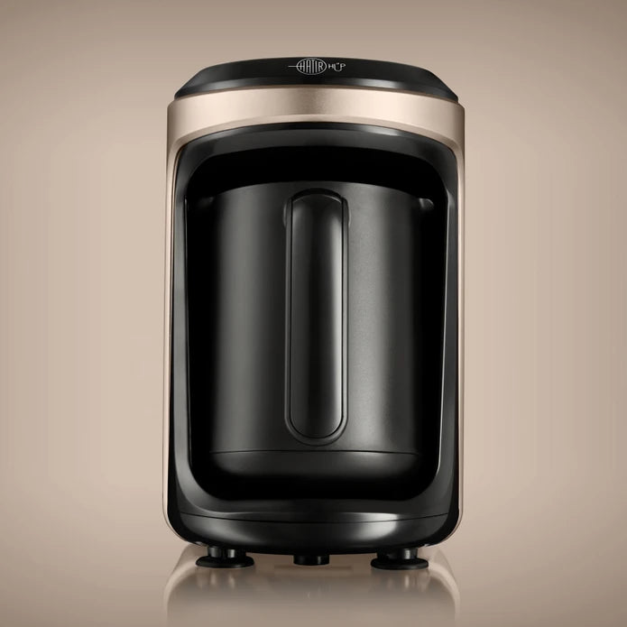 Karaca Hatır Hüp Turkish Coffee Machine Iconic Beige 5 Cup Capacity wi