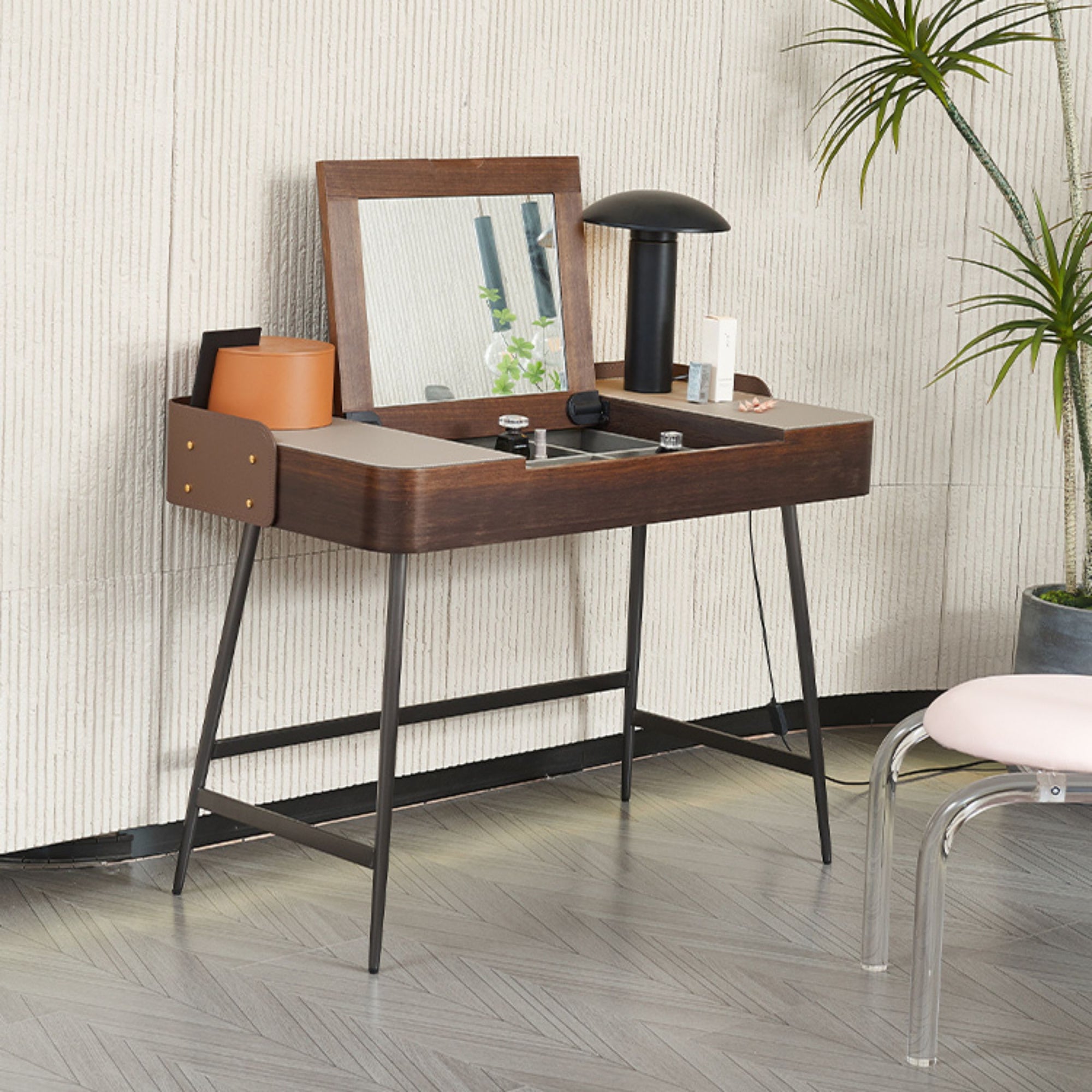 Buy Muse Saddle Leather Stainless Steel Dresser MLL-T75 | ebarza Modern ...