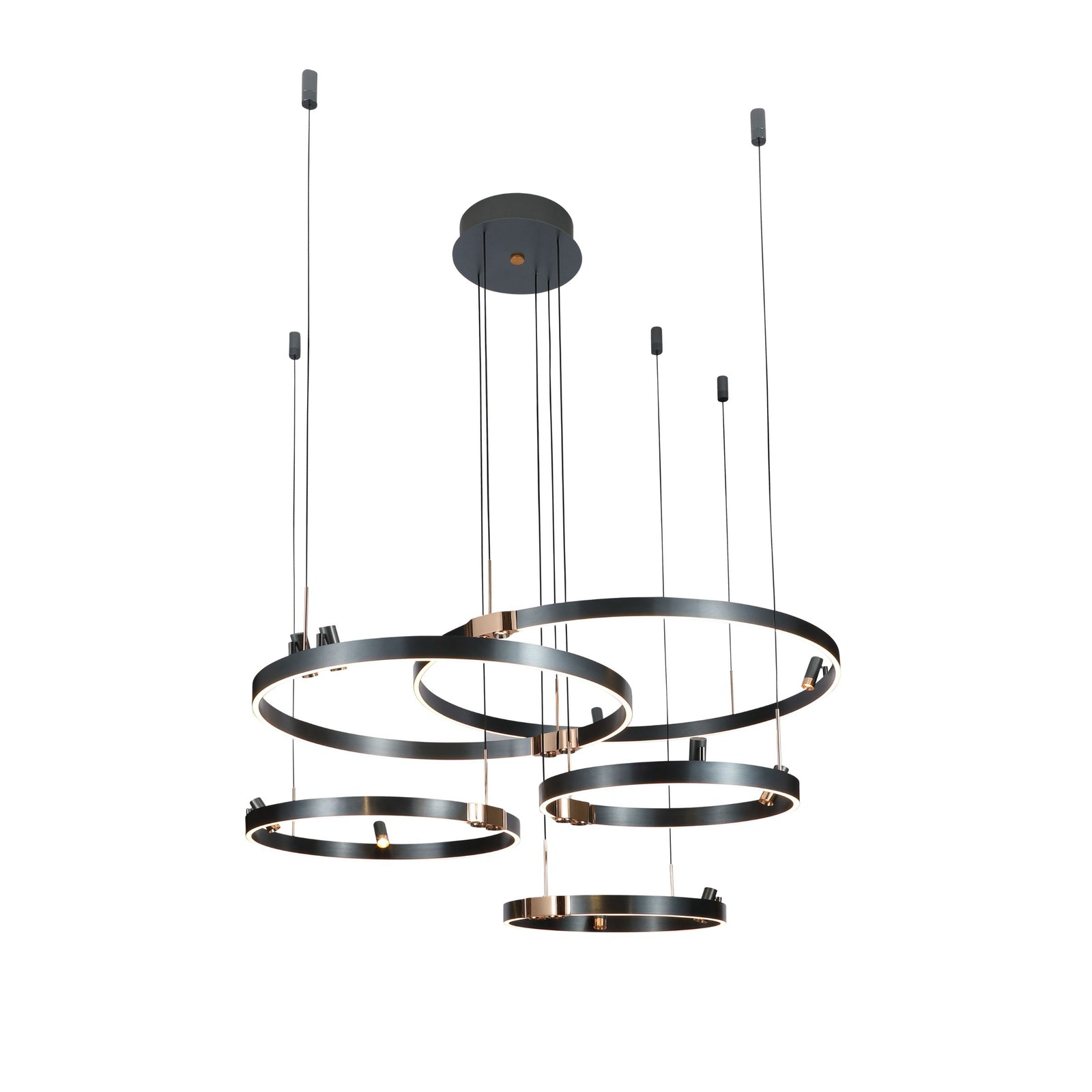 5x Rings Smart Pendant Lamp YE602D-86544