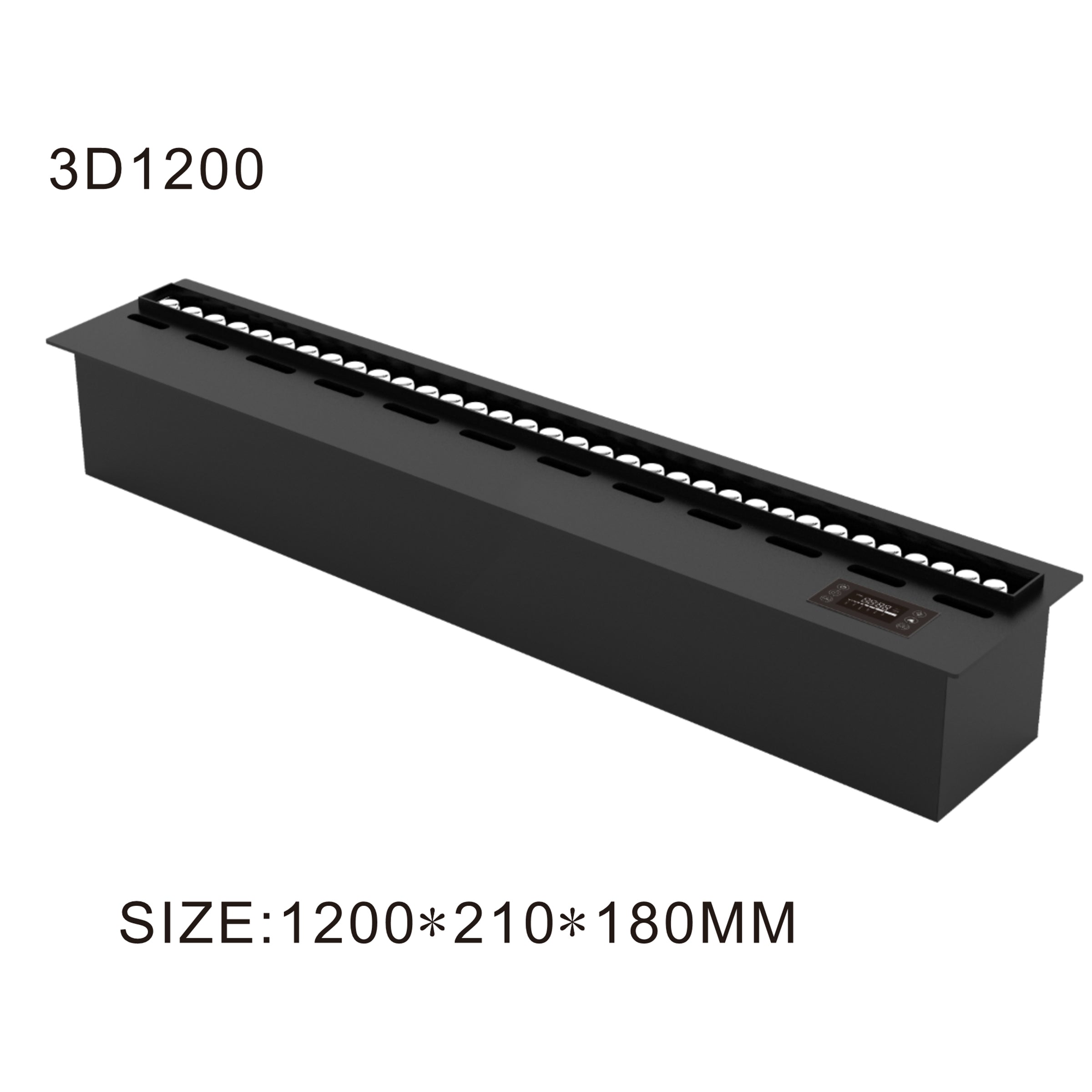 Buy Water Vapour Electric Fireplace 3D1200 | ebarza Modern Furniture in ...