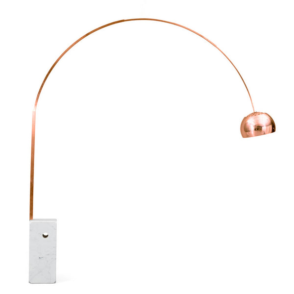 Arc Lamp With Natural Marble Base Bp0078-Rg | ebarza
