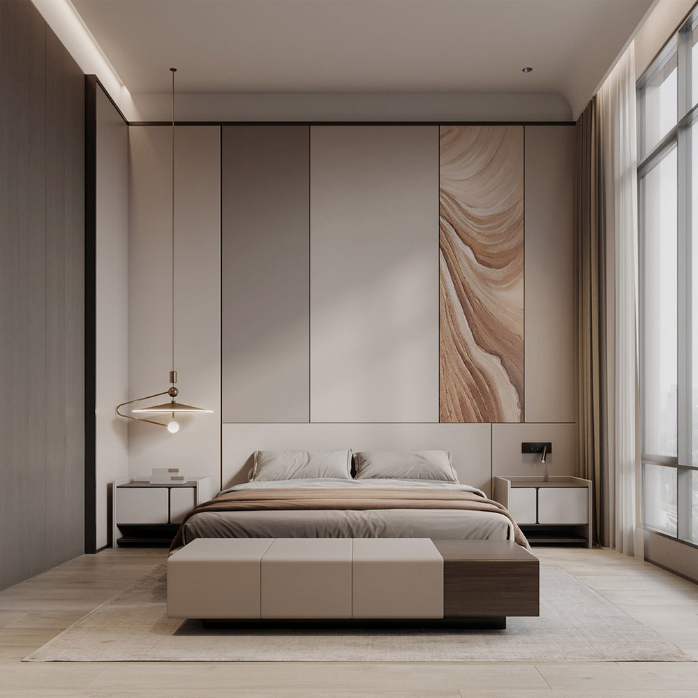 Buy WPC WALL PANEL BB STITCHING COLOUR :H205YP Milk Coffee BB | ebarza ...