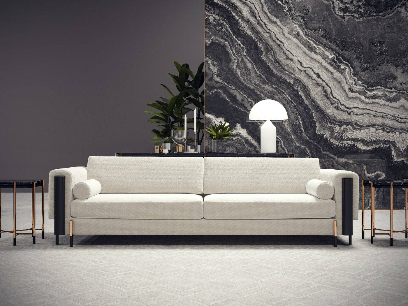 Buy Dali 4 Seater Sofa Dali-005 | ebarza Modern Furniture in Abu Dhabi ...