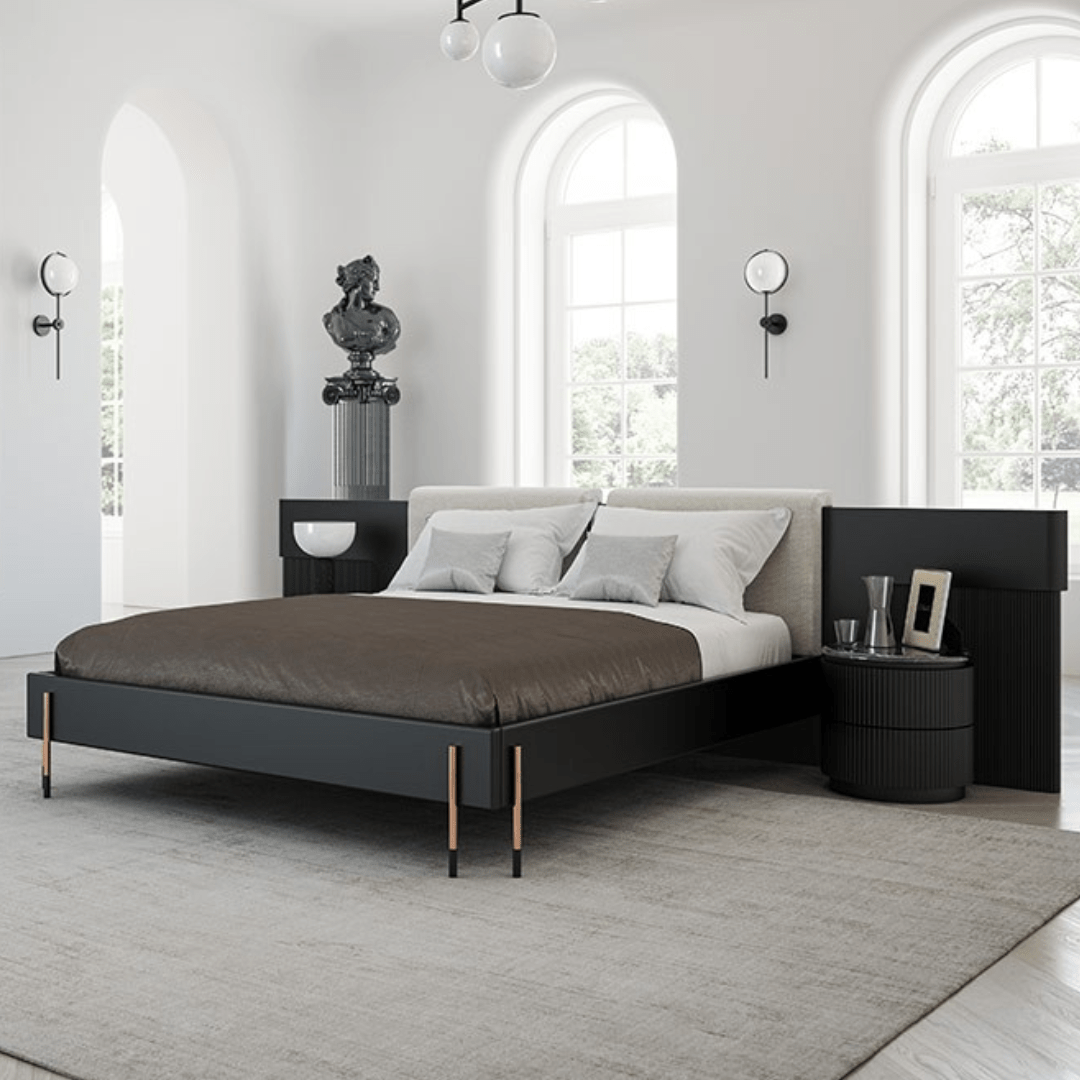 Vela BEIGE BEDSTEAD Vela009-G-BEDSTAED