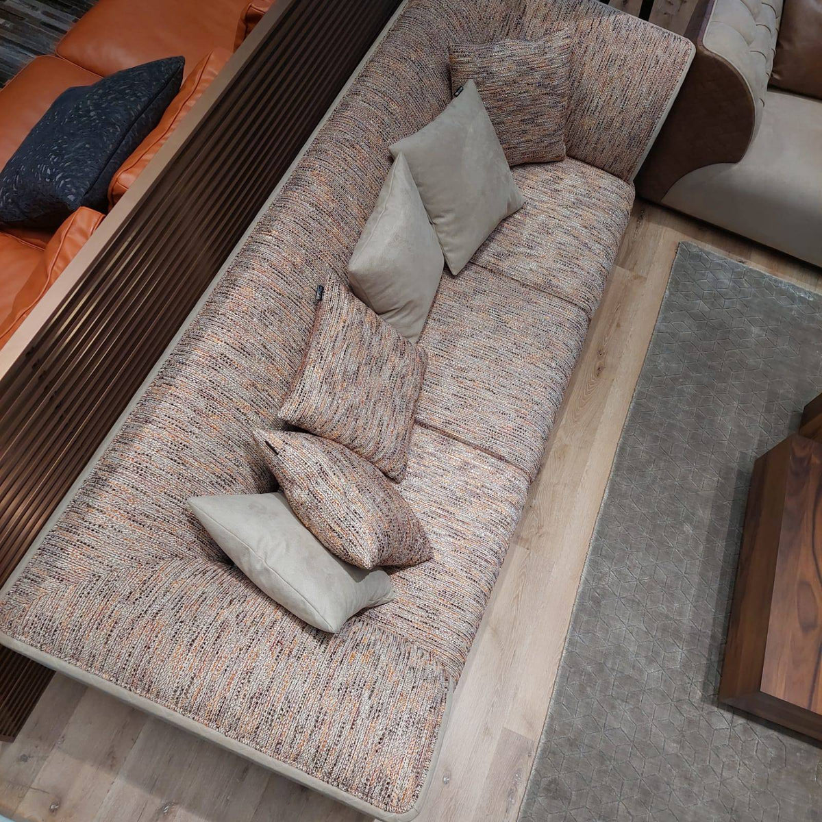 Buy Delta 3 Seater Sofa Delt-3S | ebarza Modern Furniture in Abu Dhabi ...