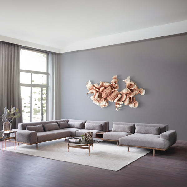 Diamond U Shape Corner Sofa Diamond6340-01 | ebarza