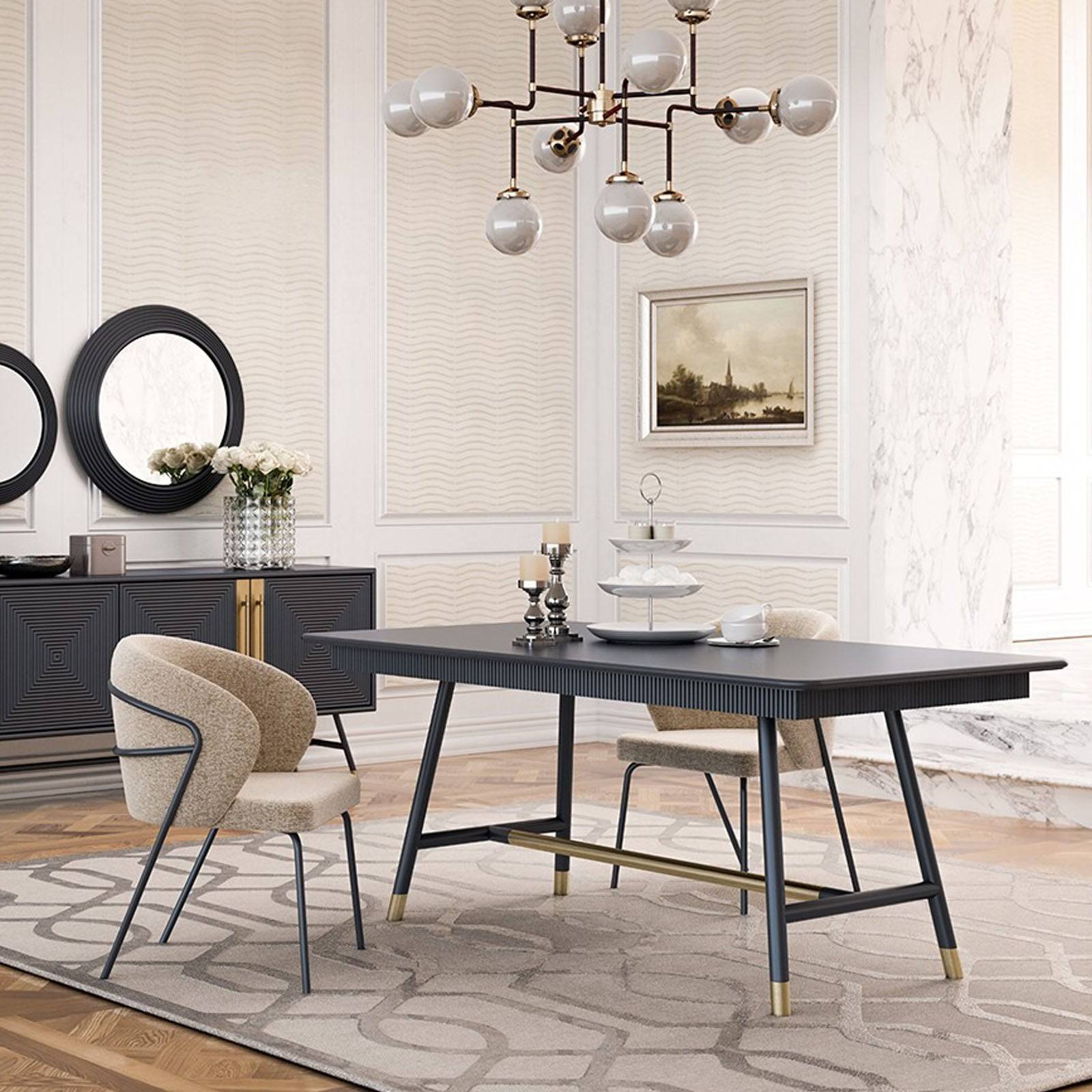 Display Piece - Vela Dining Table Vela005 | ebarza