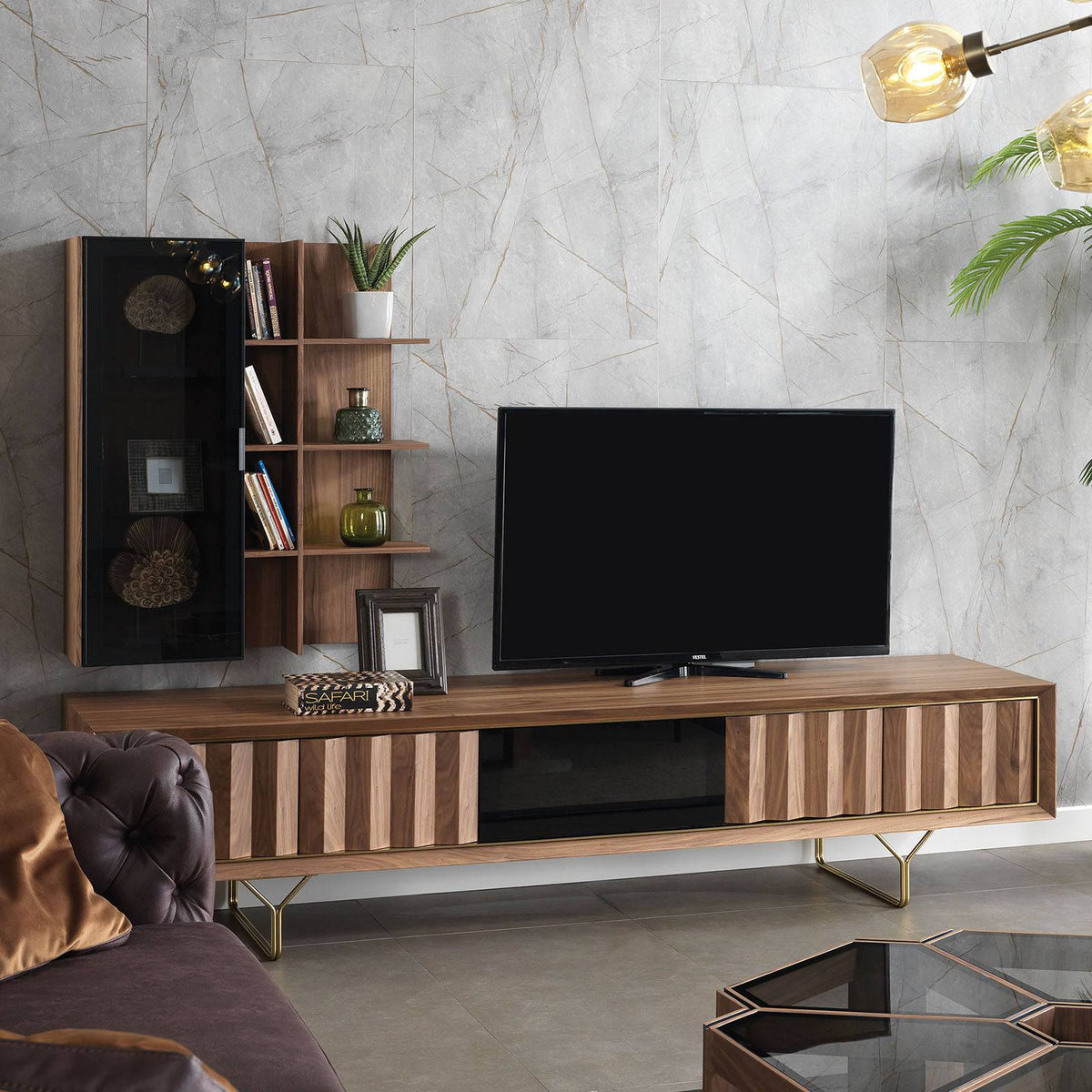Buy Ginda Tv Unit Ginda001 | ebarza Modern Furniture in Abu Dhabi & Dubai
