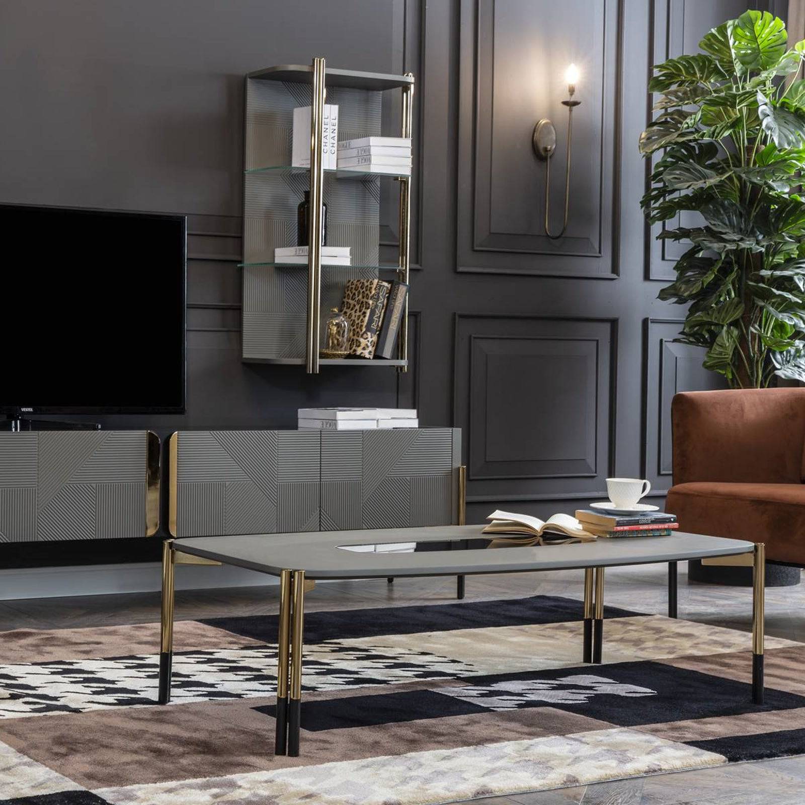 Grey Center Table Diva-006 | ebarza