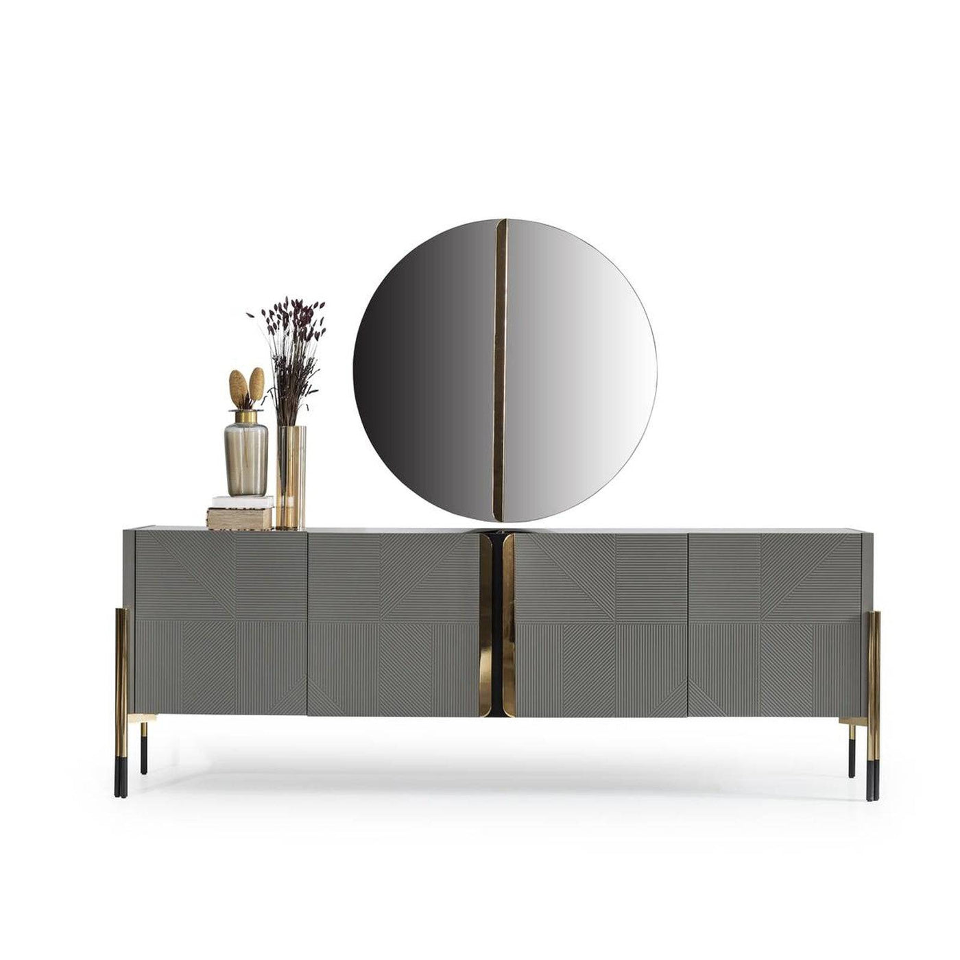 Grey Sideboard Diva099-Cons