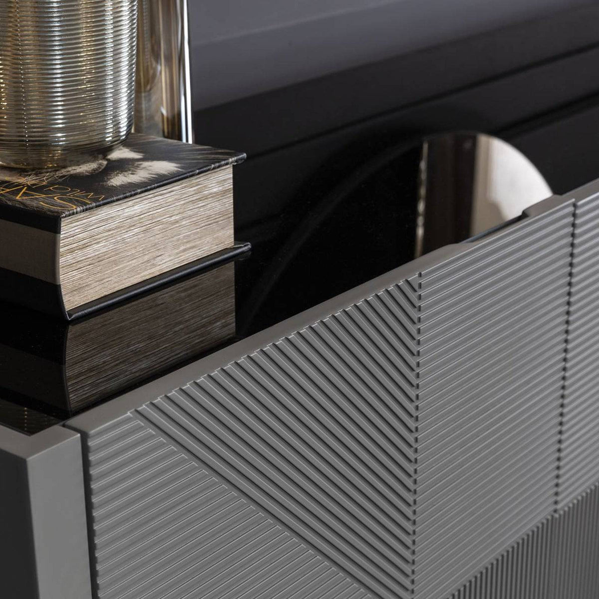 Grey Sideboard Diva099-Cons