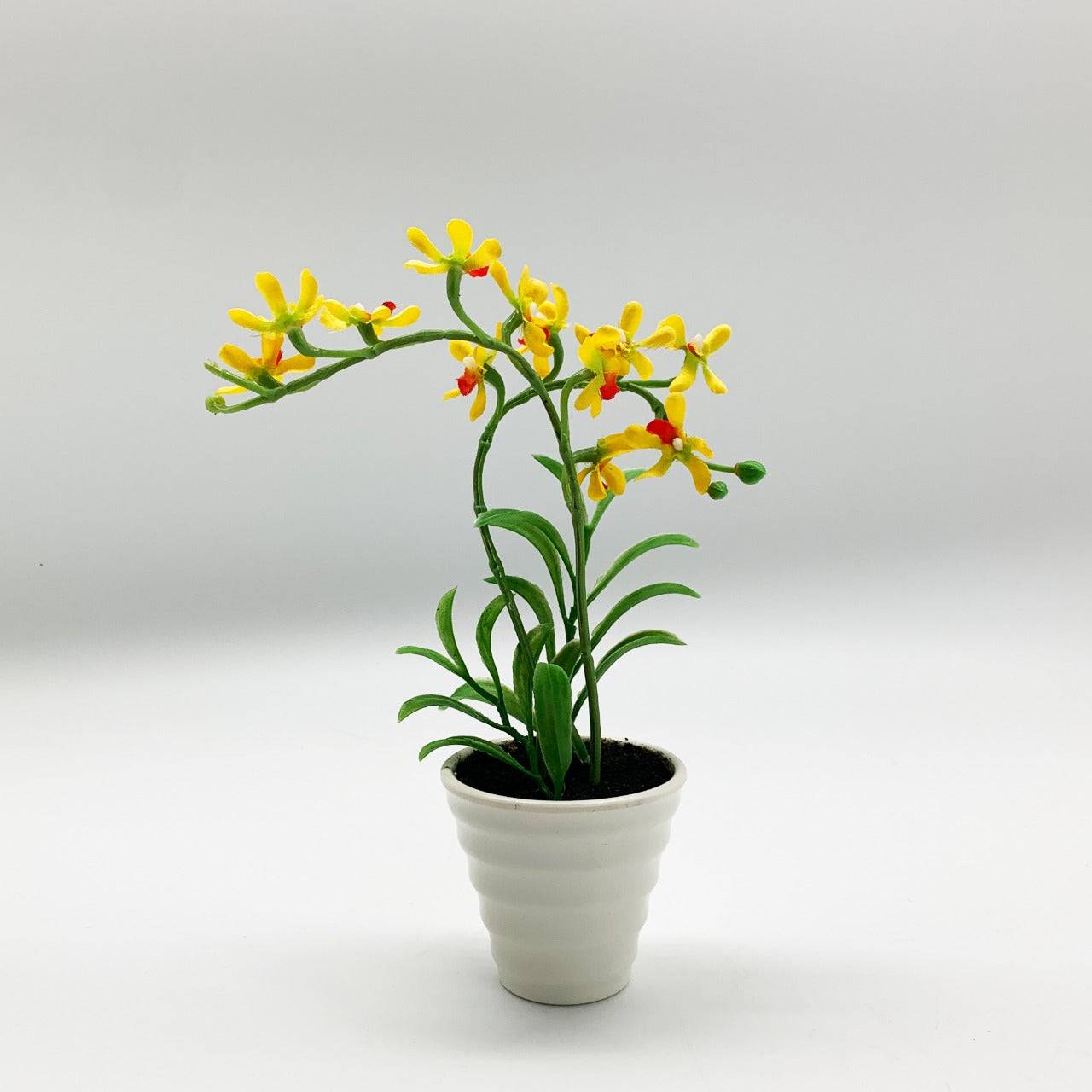 Buy Handmade Decorative Artificial Plant+Planter Pot P00676-Yellow ...