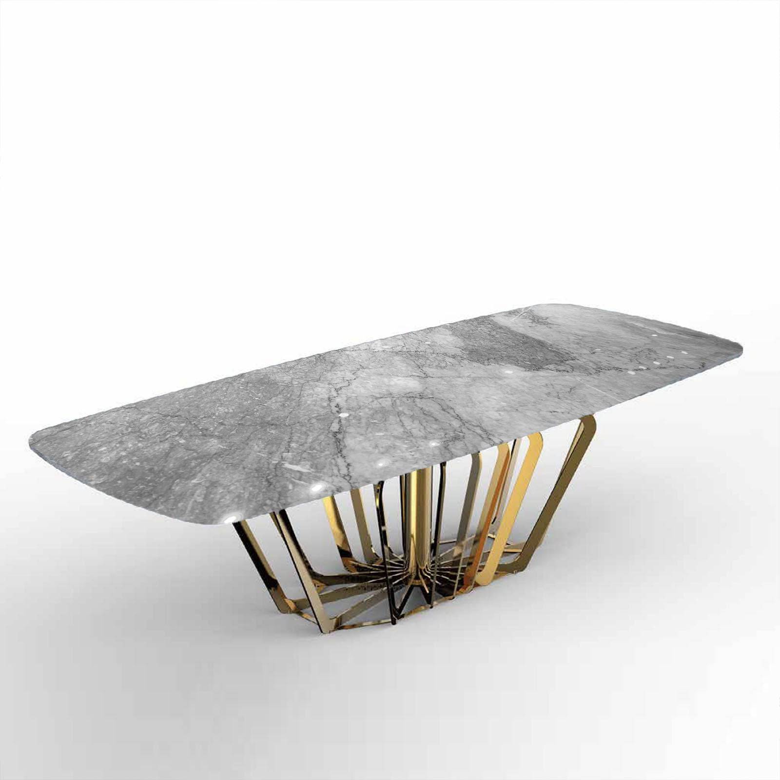 Havana Natural Marble Dining Table 101Dt