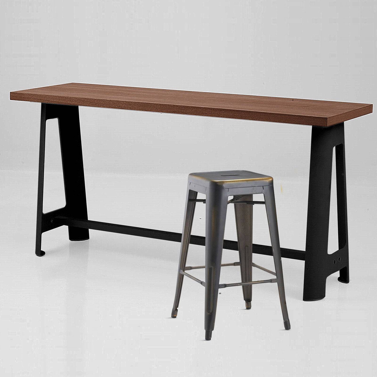 Industrial Long bar table