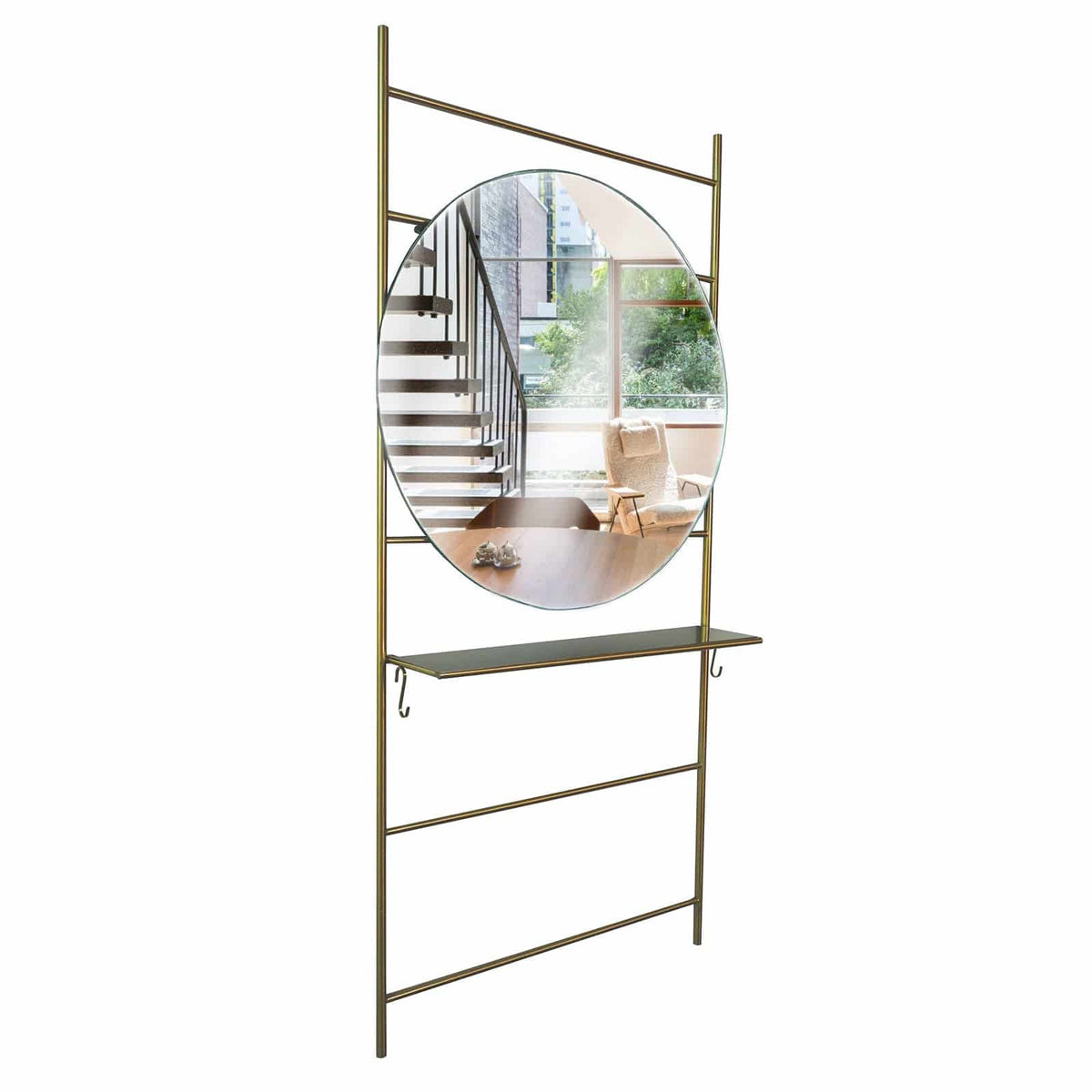 Buy Ladder Mid Century Mirror Oa-8009 | ebarza Modern Furniture in Abu ...