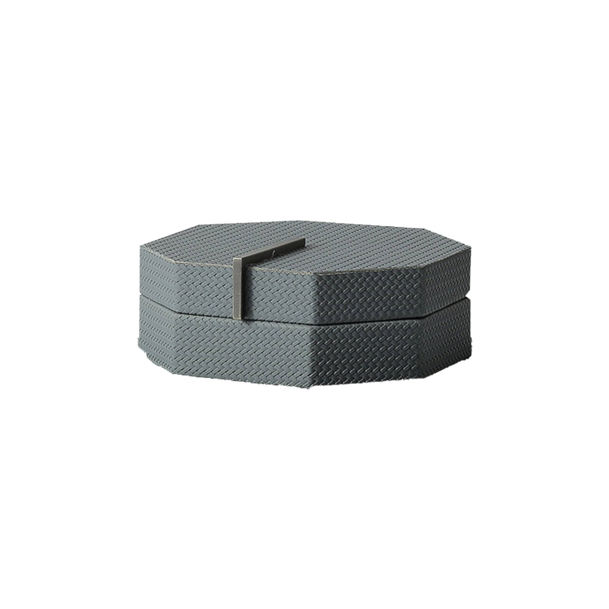 Buy Light Blue Woven Eight-Sided Box -B Fb-Pg2118B | ebarza Modern ...