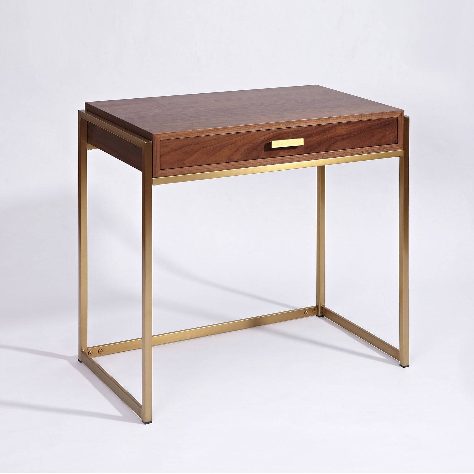 Master walnut and golden base Console\Desk 80 cm BSZ17421A