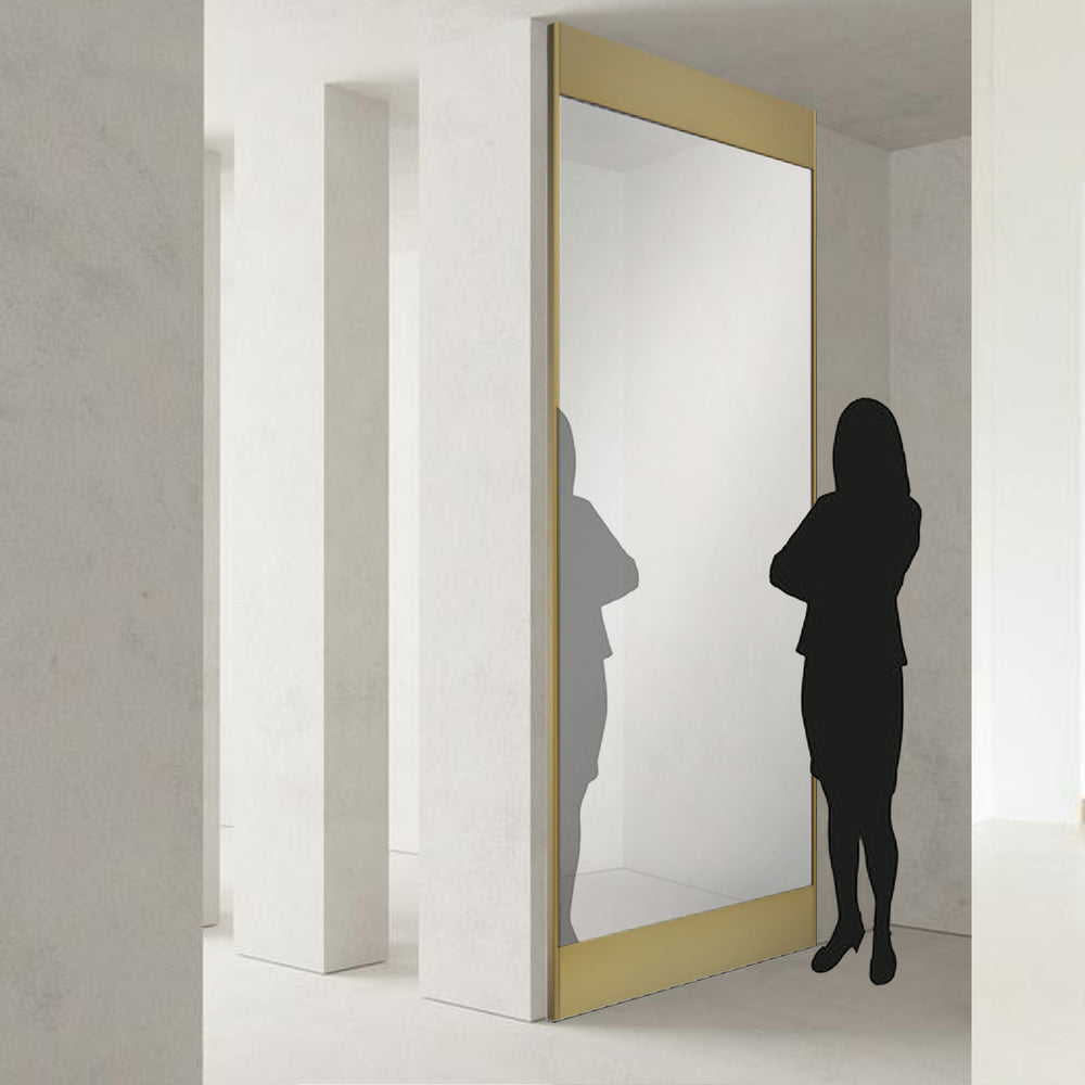 Mirror SS frame OA-9360-G | ebarza