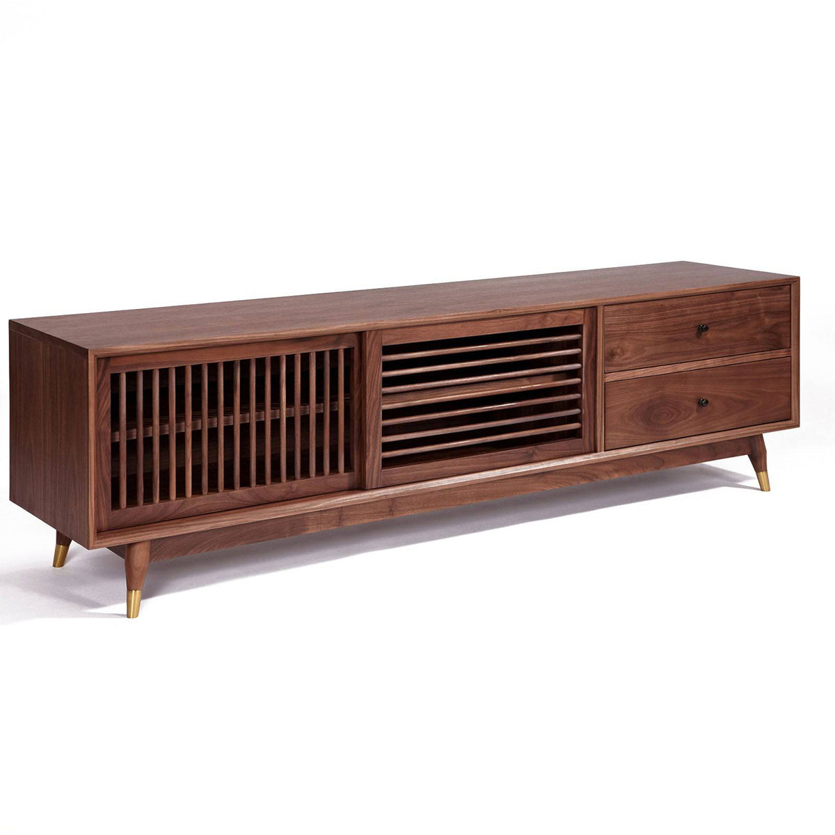 Monaco 180cm Wood Walnut TV unit/cabinet BSG18518