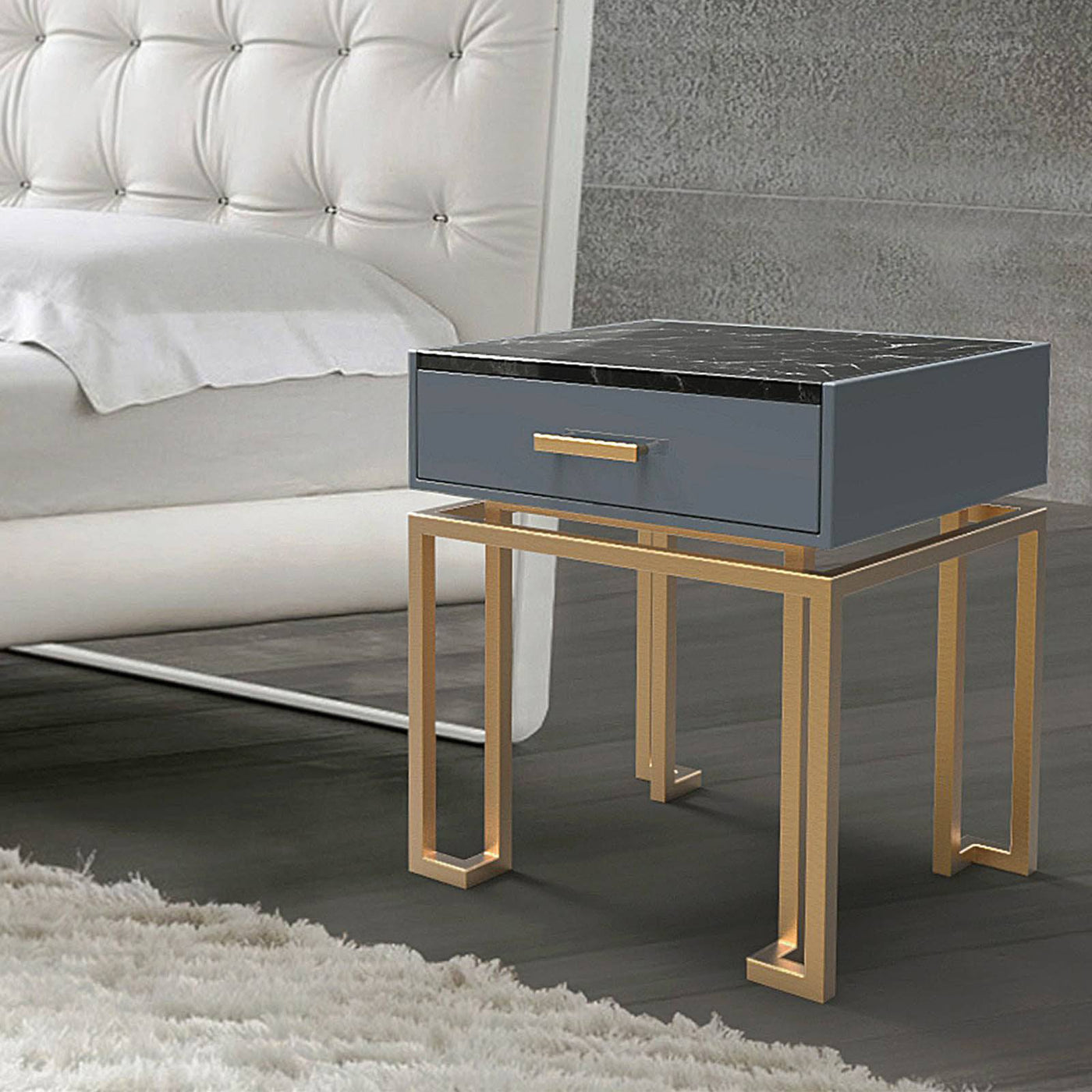Monaco Nightstand/ Bedside Table 502Nt | ebarza