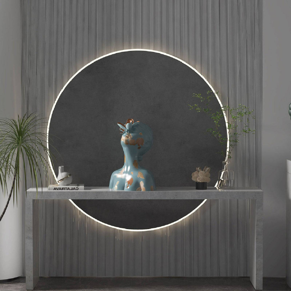 Natural Marble Console Table 485CTH