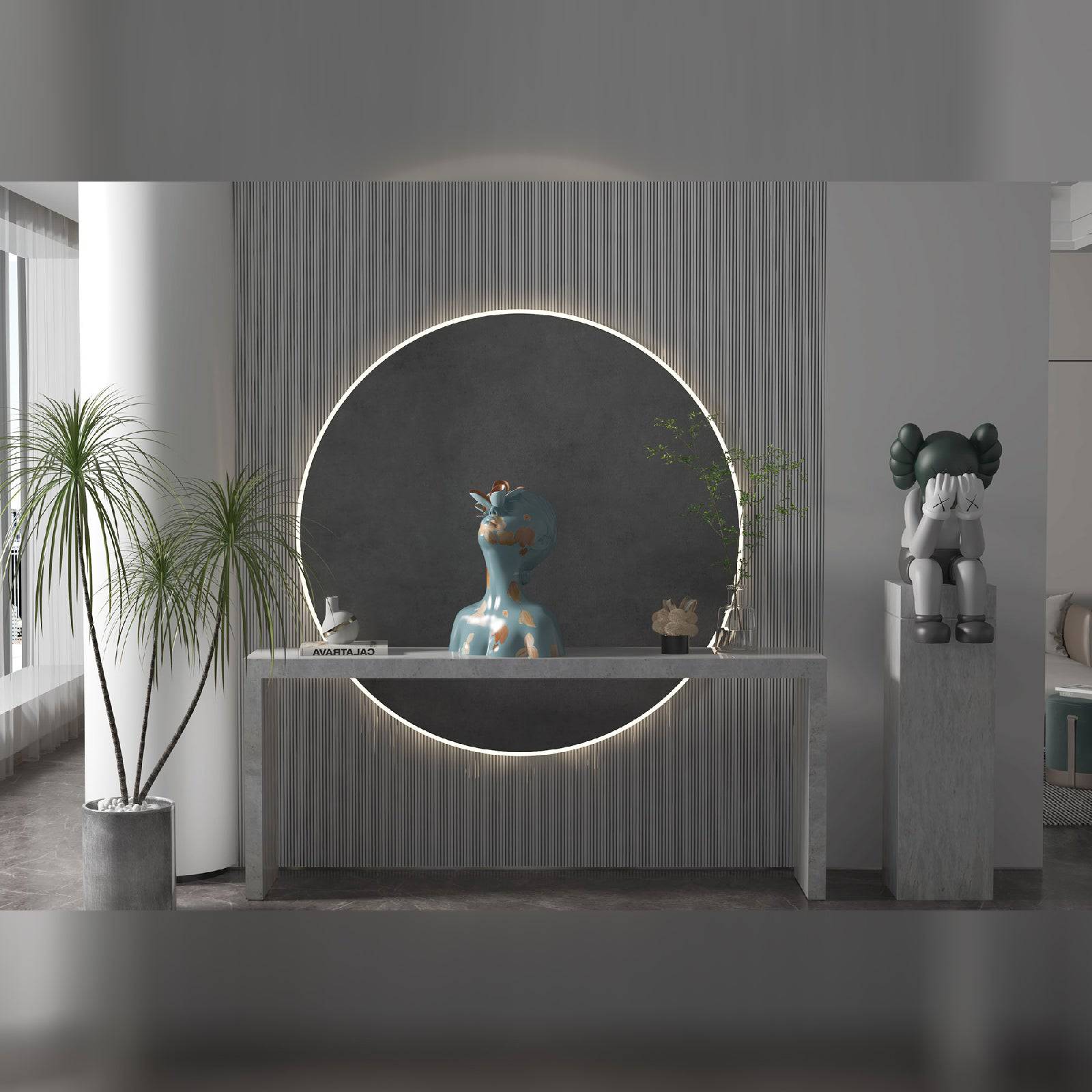 Natural Marble Console Table 485CTH