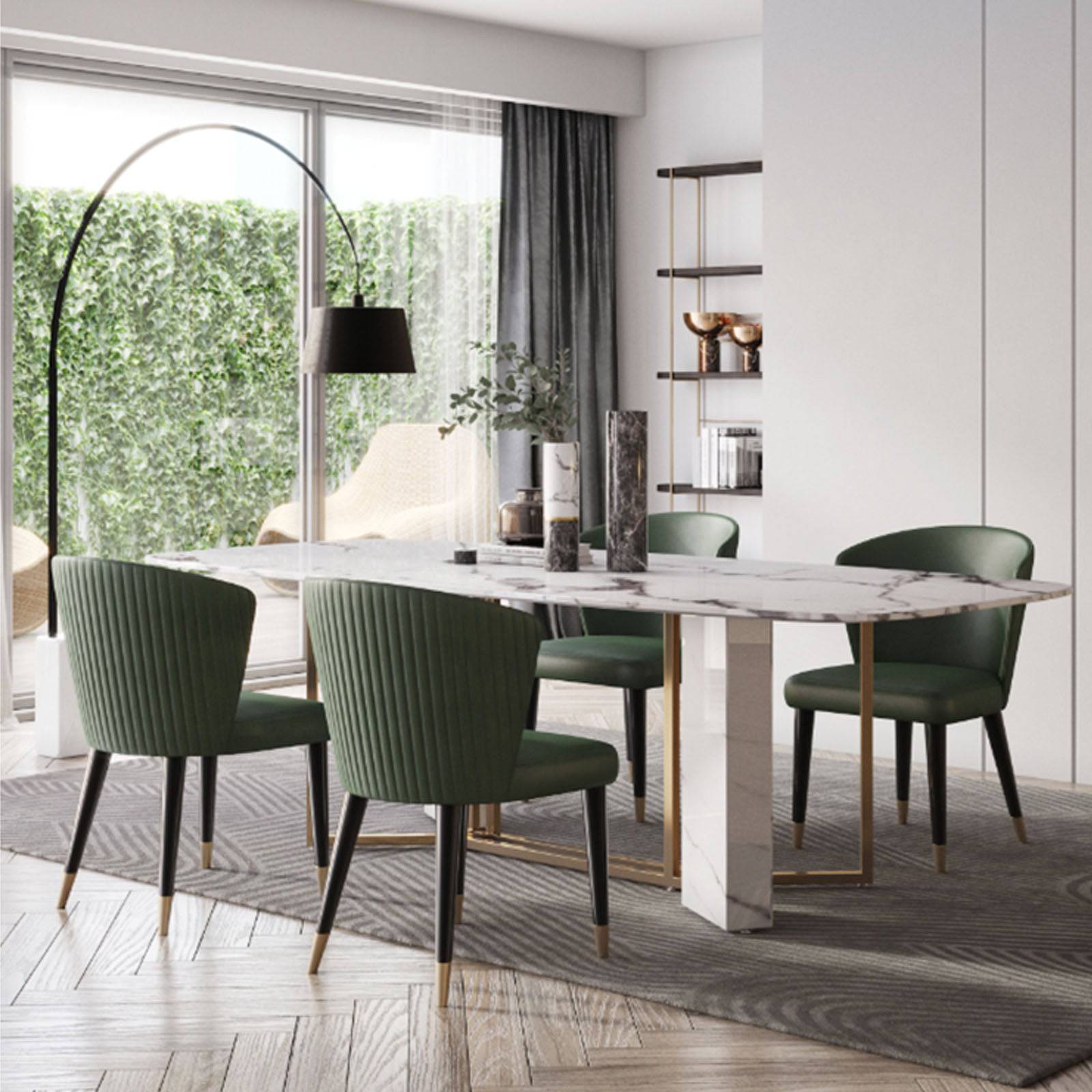 Buy Niort Rectangular Dining Table Tg-396 | ebarza Modern Furniture in ...