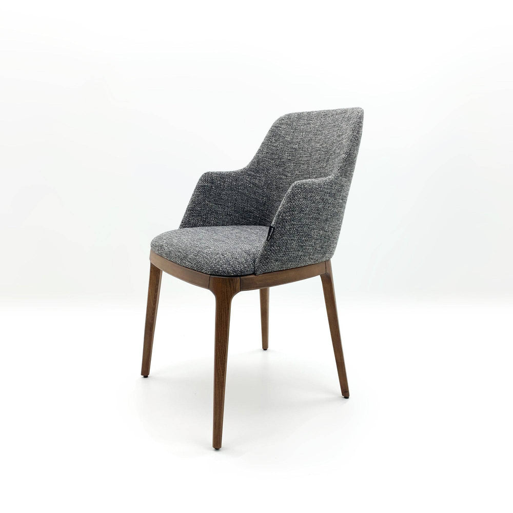 Buy Nirvana Solid Ash Wood Chair Nirvanaarm-W-Cosmic48 | ebarza Modern ...