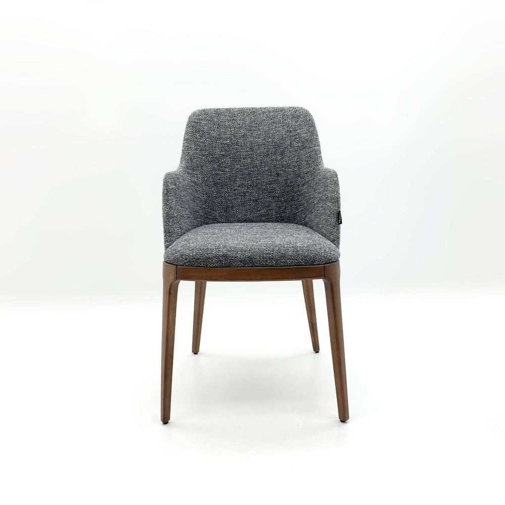Buy Nirvana Solid Ash Wood Chair Nirvanaarm-W-Cosmic48 | ebarza Modern ...