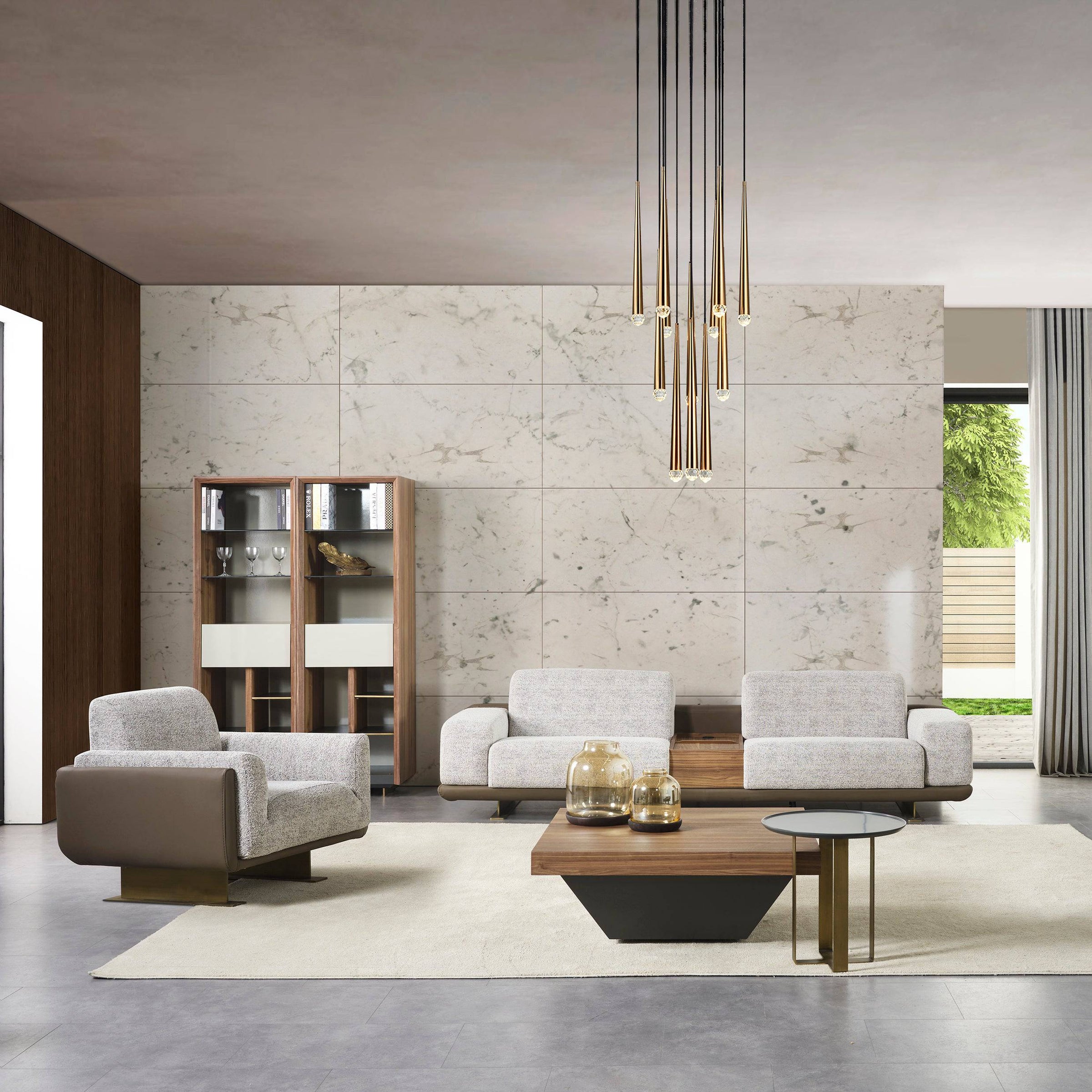 Buy Pietra Kristal Round Side Table Krstl-St | ebarza Modern Furniture ...