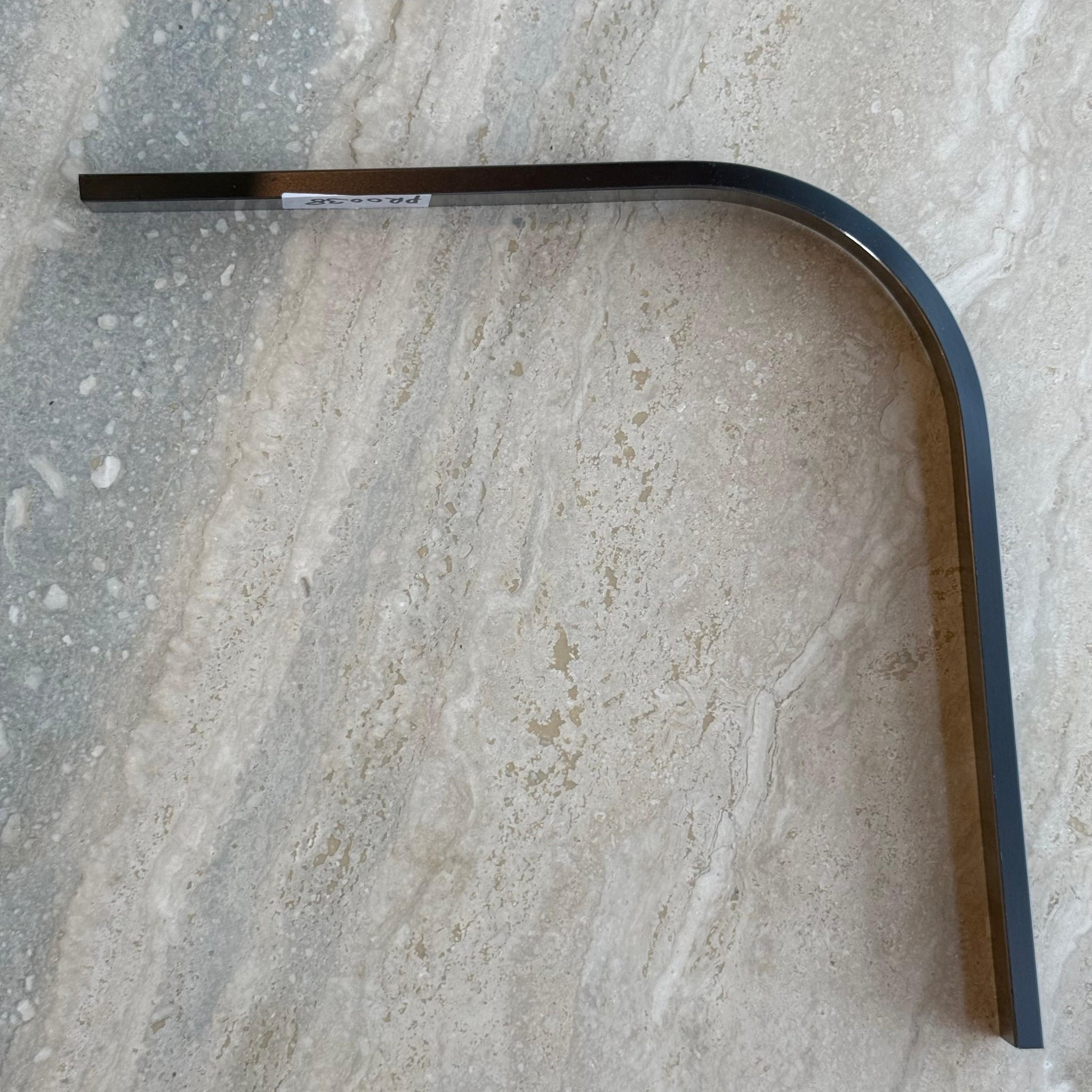 R100 (2.5cm) External Corner Accessories - Black - PR0038 | ebarza