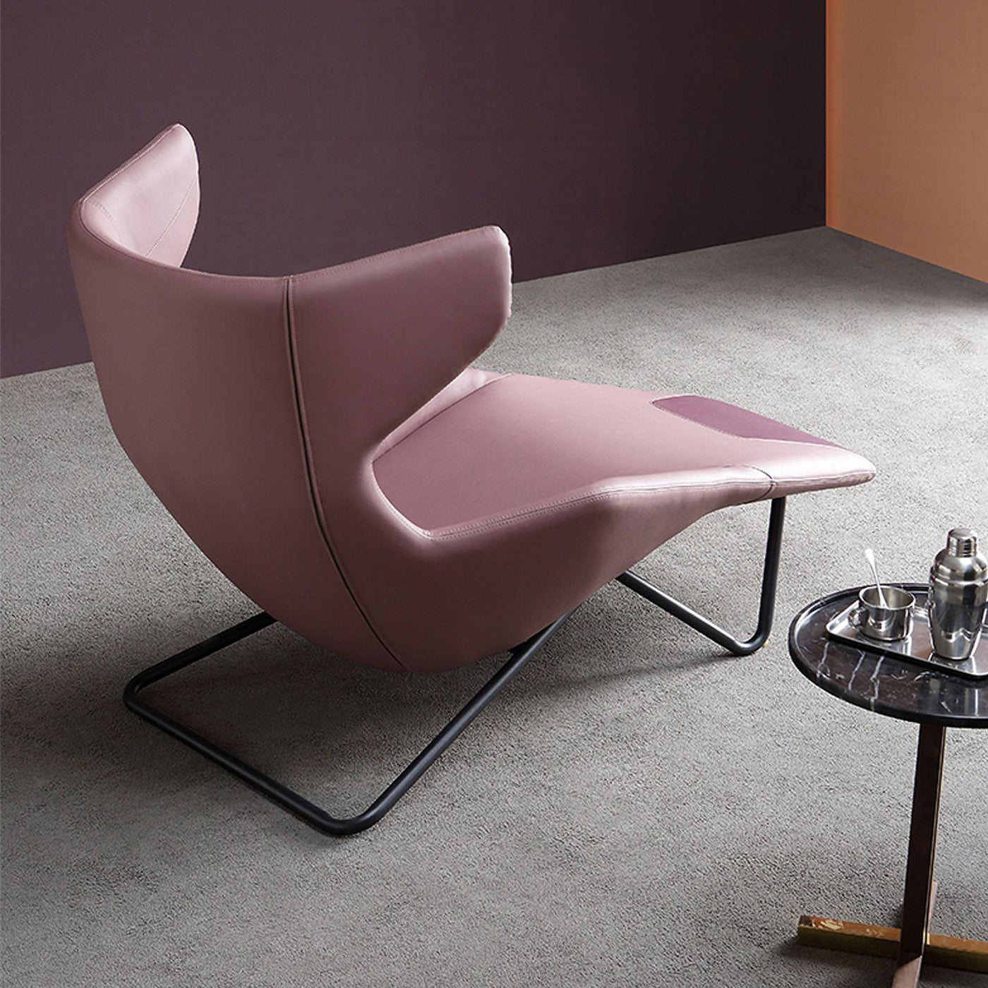 Relax Pink Lounge Chair LC035-P