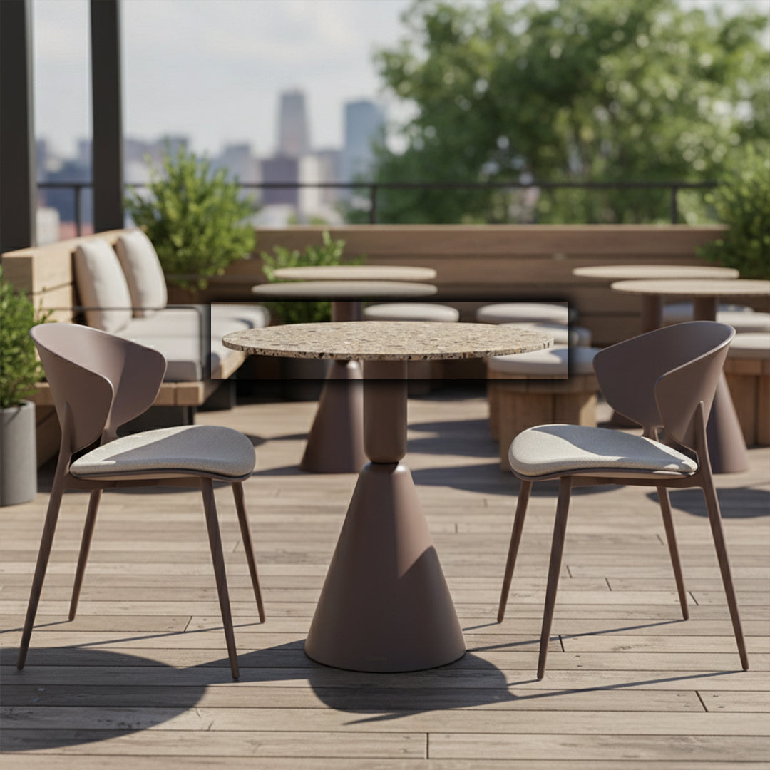 Buy Round Terrazzo Table Top 70 cm 302-N0272 | ebarza Modern Furniture ...