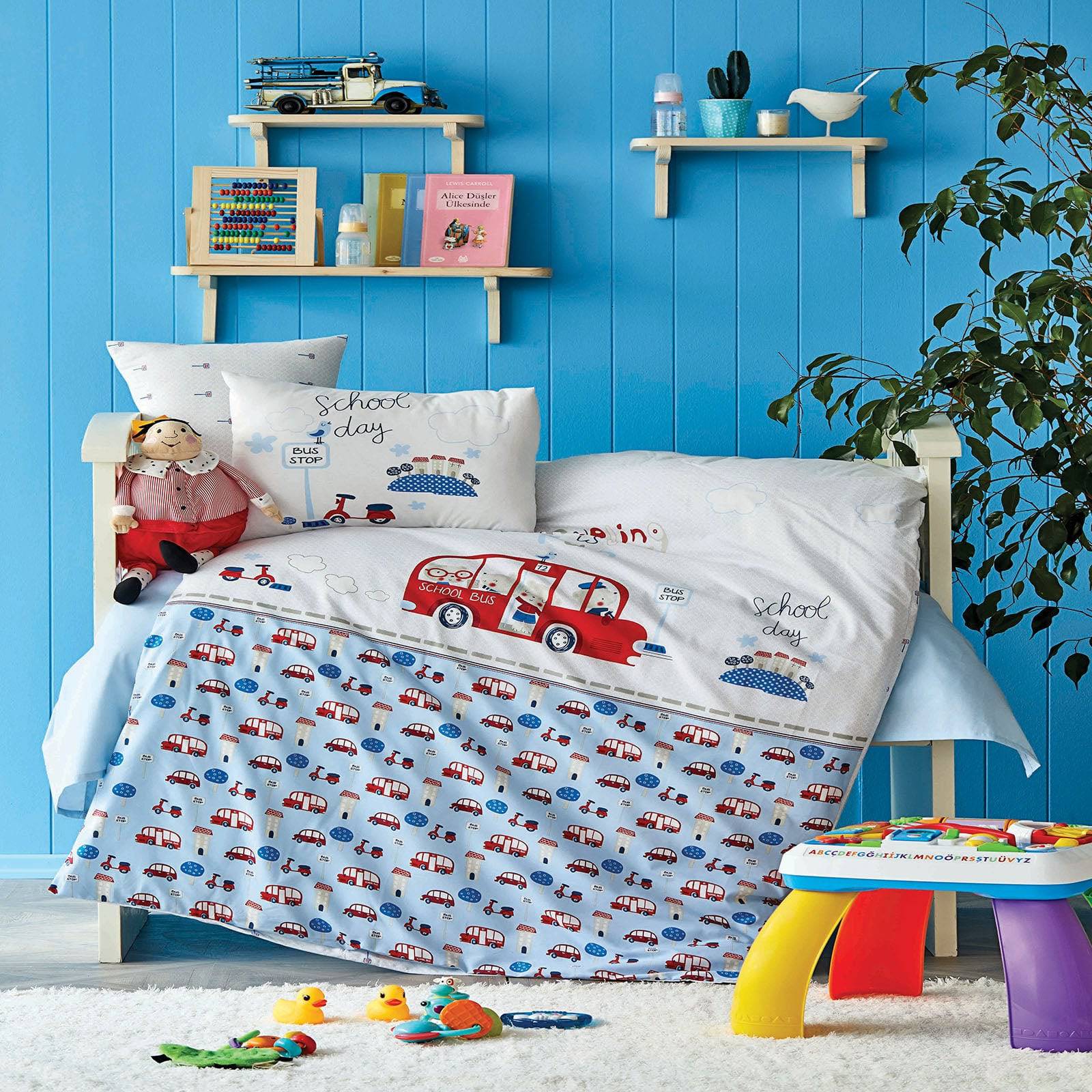 SCHOOL BUS Kids Bedfing Set 200.16.01.0175