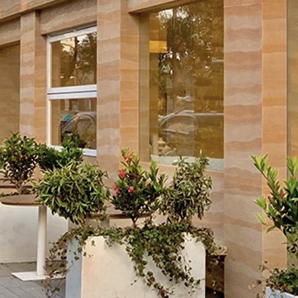 Buy Fixing and installation Of Flex Stone Cladding and Slat Acoustic ...