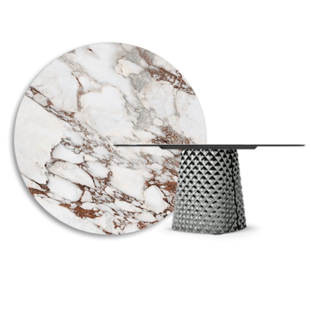 Buy Sintered Stone Round Dining Table Tg-T12 | ebarza Modern Furniture ...