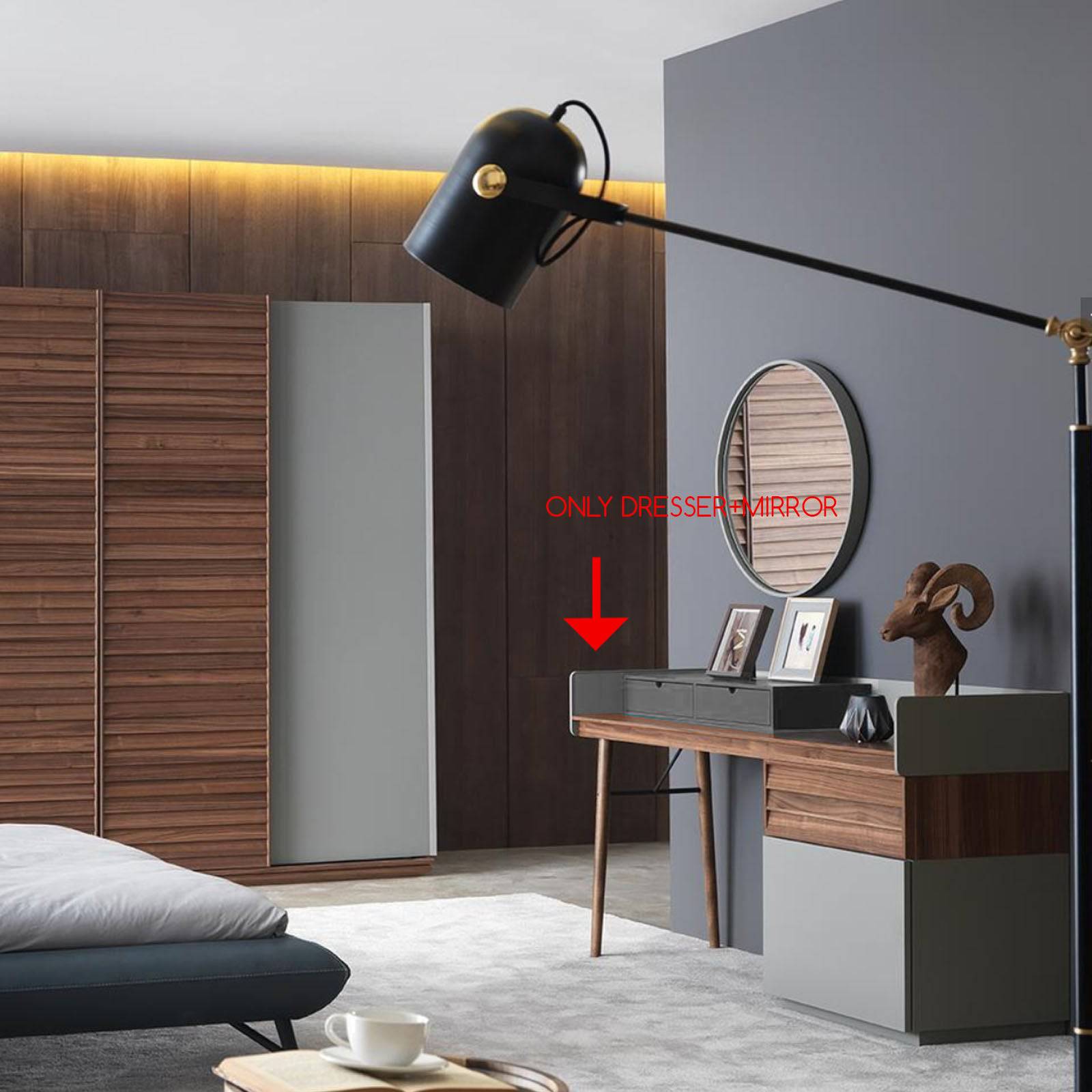 Solo Dresser+Mirror Solo002-Dressr