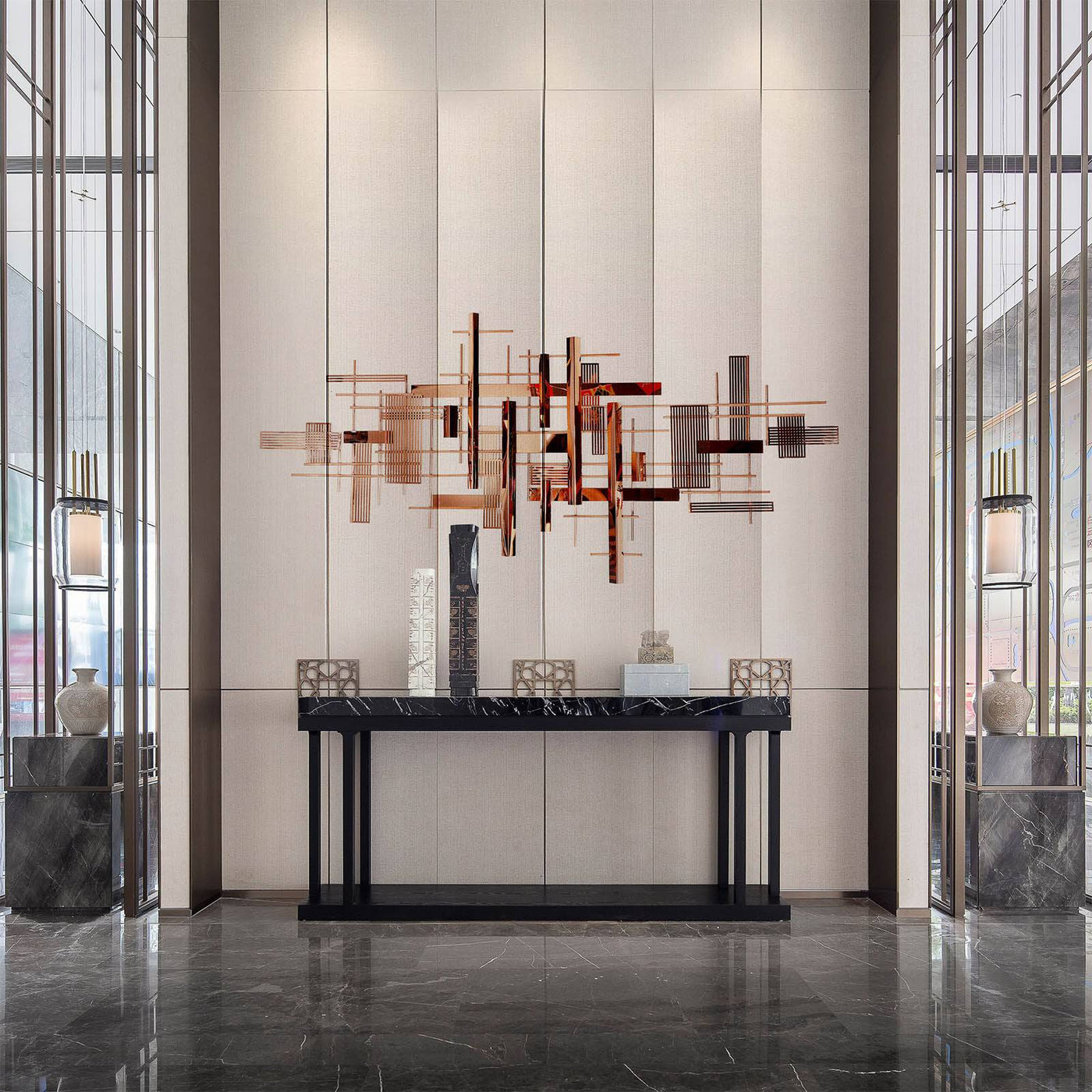 Tangle Handcrafted Stainless Steel Artwork BO005-Rg