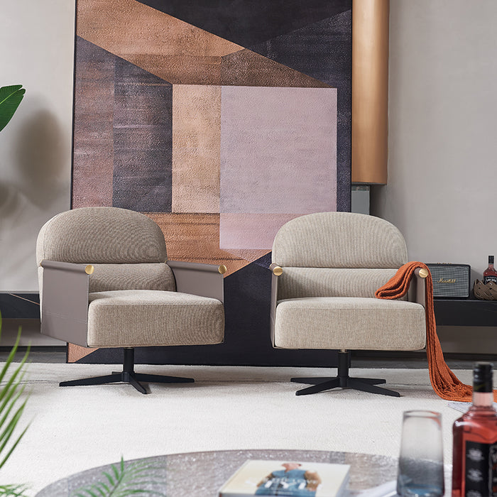 Buy Tank Swivel Lounge Chair MLL-A25 | ebarza Modern Furniture in Abu ...
