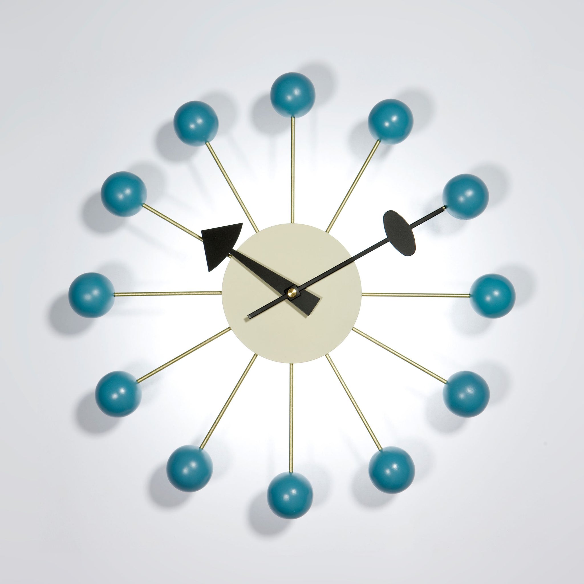 Time Wall Clock Cw09-Blue | ebarza